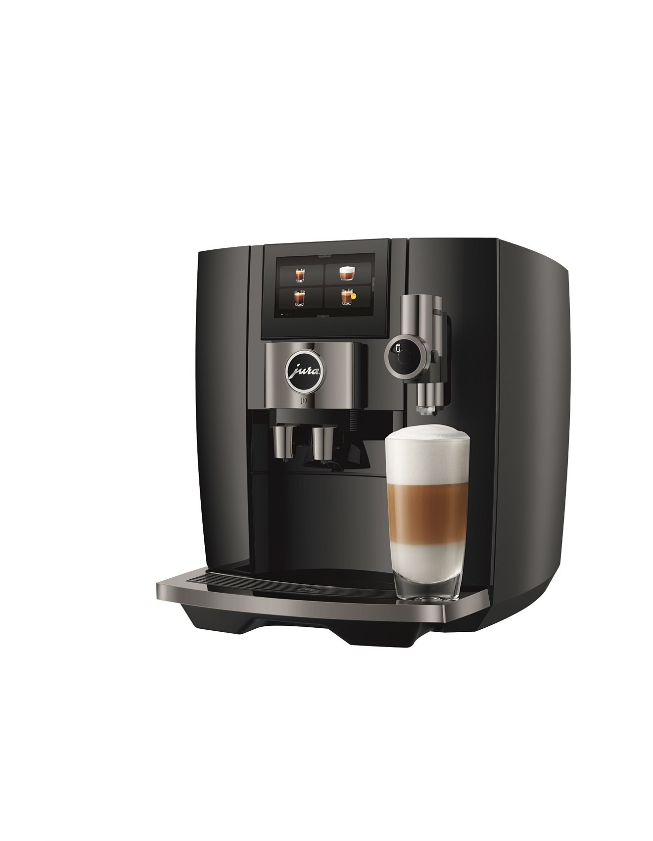 Jura J10 Automatic Coffee Machine -Piano Black | David Jones