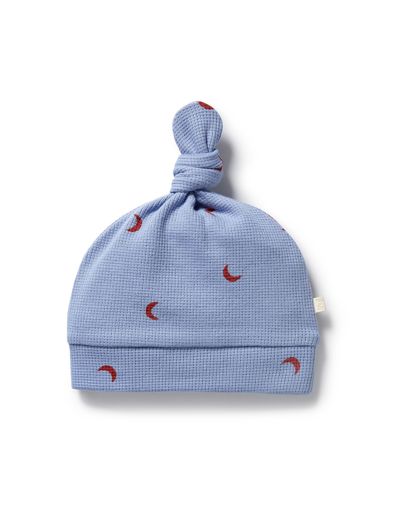 Wilson & Frenchy Hey Moon Organic Waffle Knot Hat | David Jones