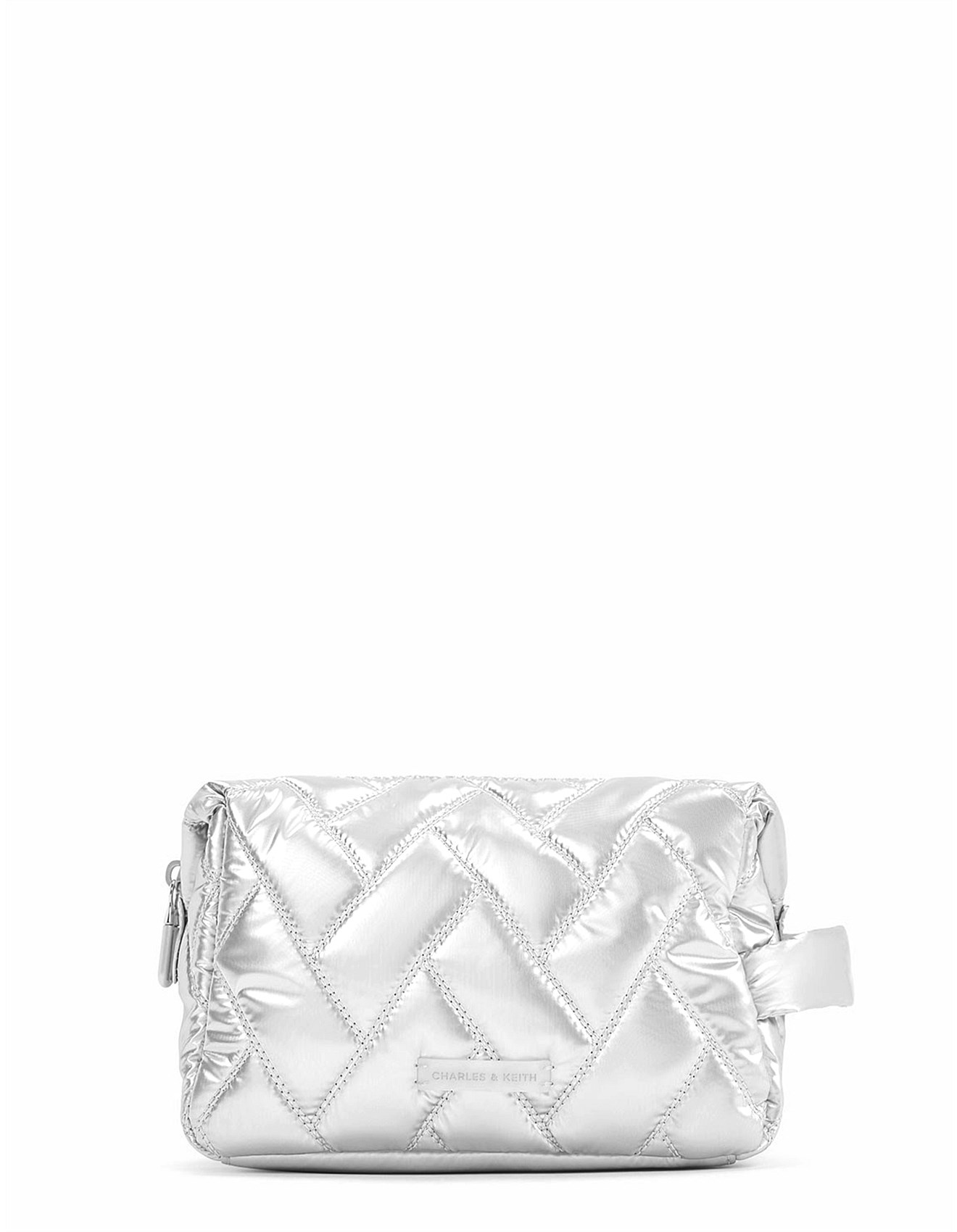 Charles & Keith Nylon Chevron Pouch | David Jones
