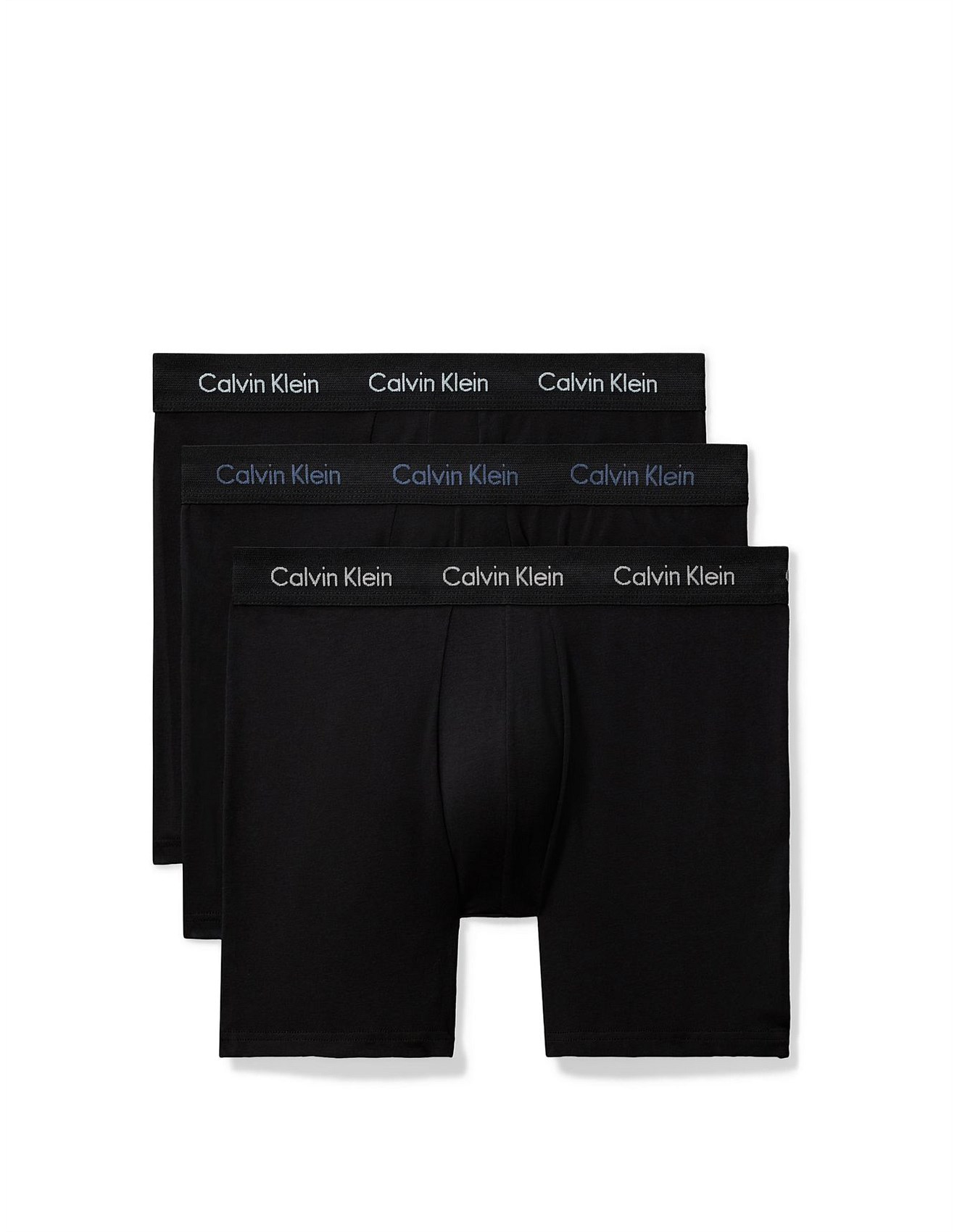 Calvin Klein 3 Pack Cotton Stretch Boxer Brief | David Jones