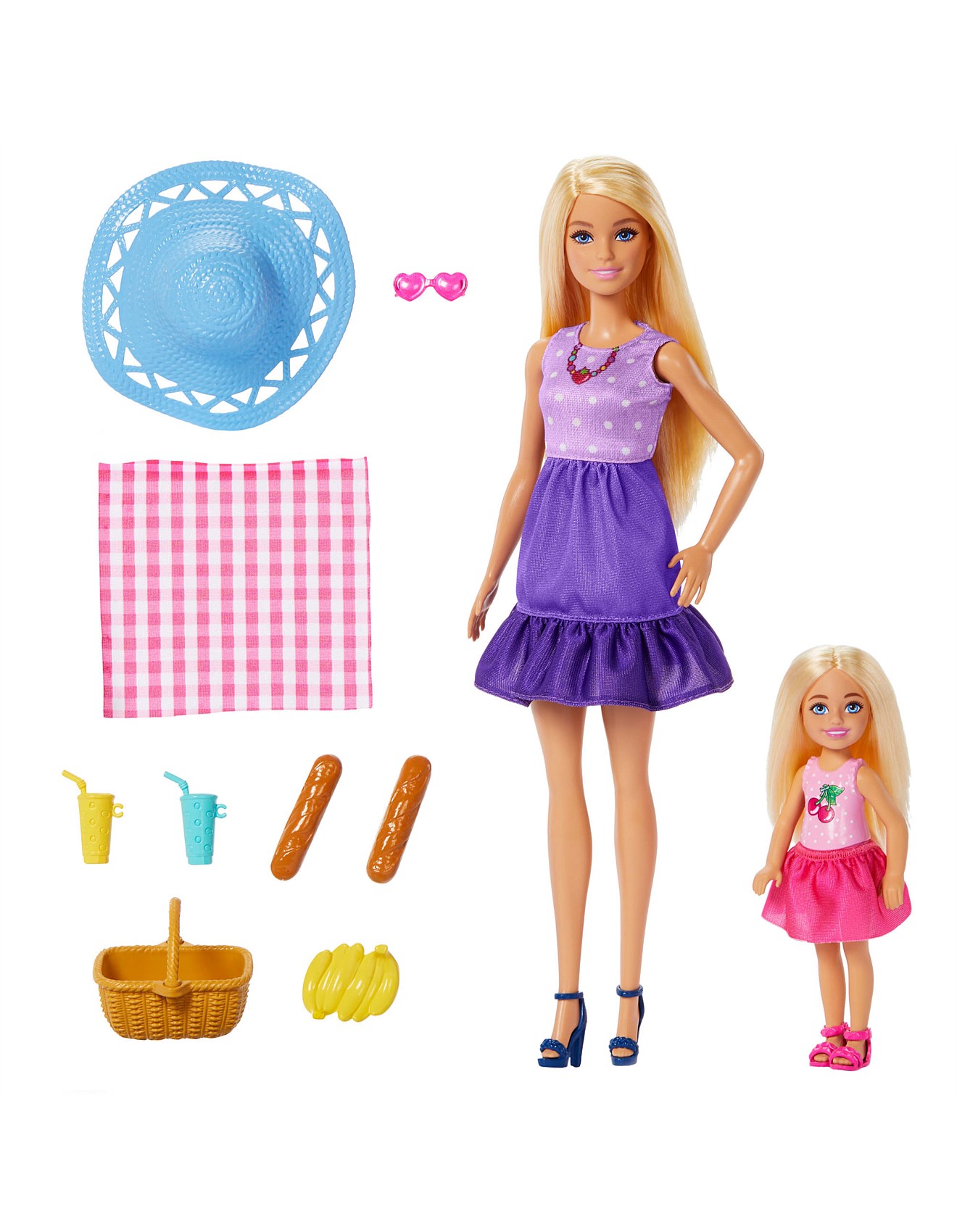 Barbie Mattel Barbie Family & Friends Picnic-themed Playset | David Jones