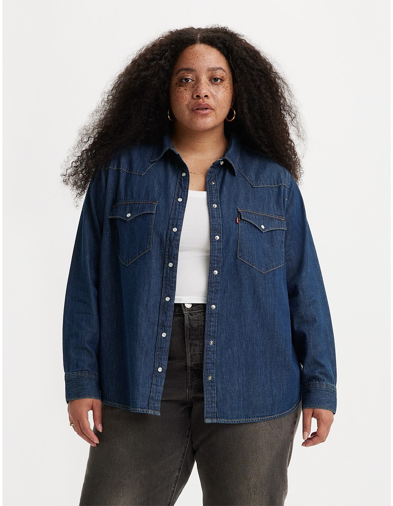 Levi's Curve Pl Ultimate Western Shirt | David Jones