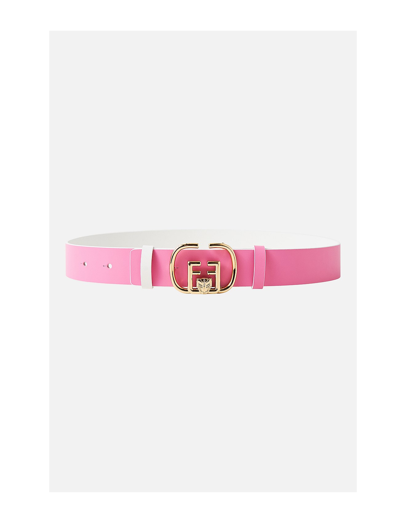 Camilla Reversible Monogram Buckle Belt Solid Pink | David Jones