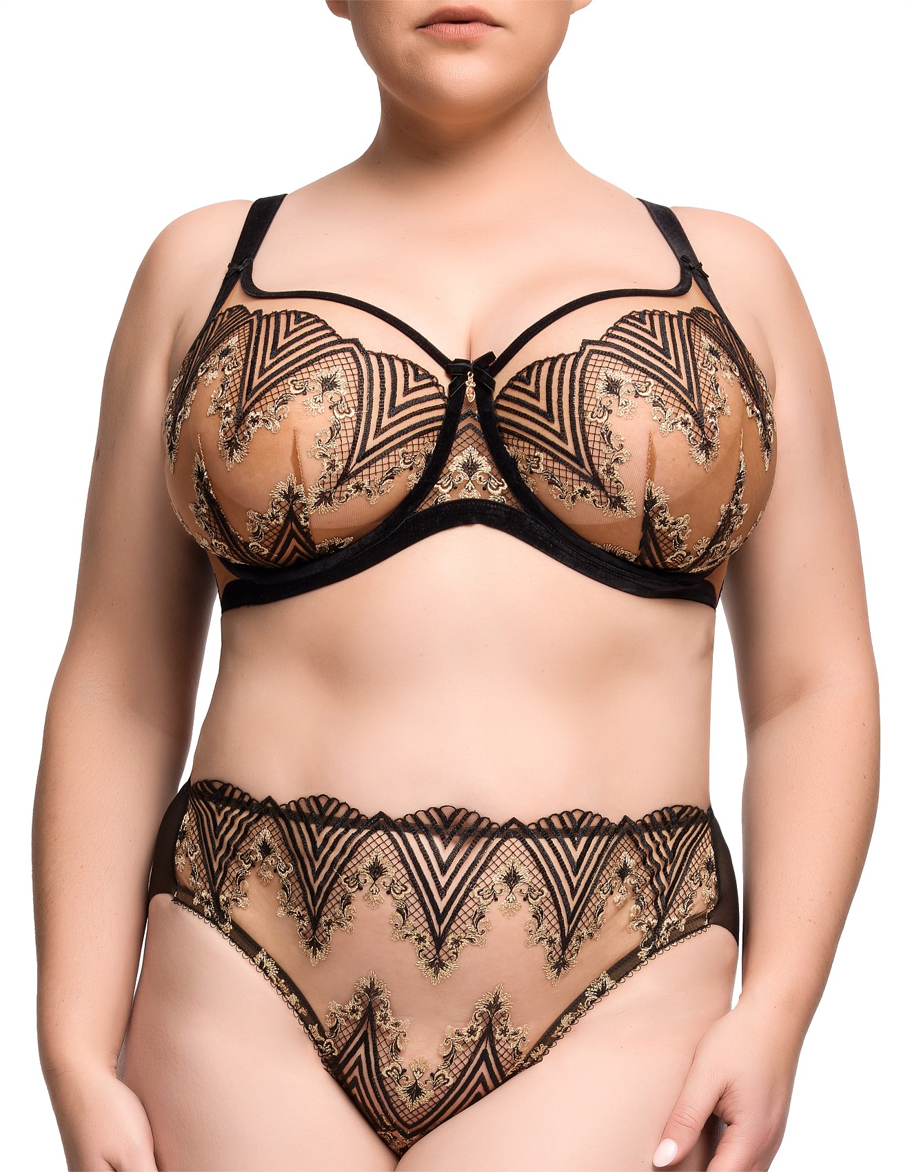 Dita Von Teese Fortunia Curve Underwire Bra | David Jones