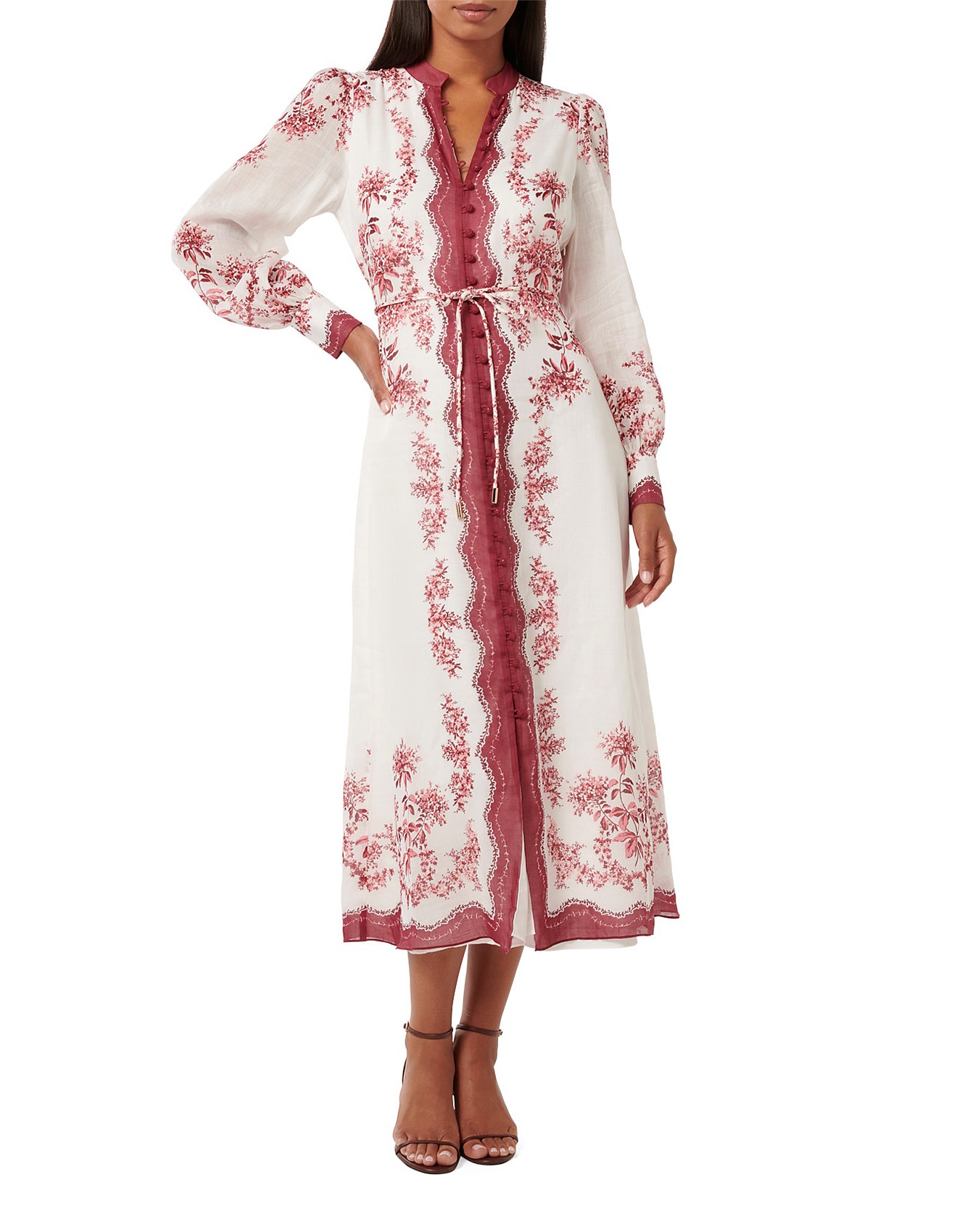 Forever New Morgan Printed Midi Dress | David Jones