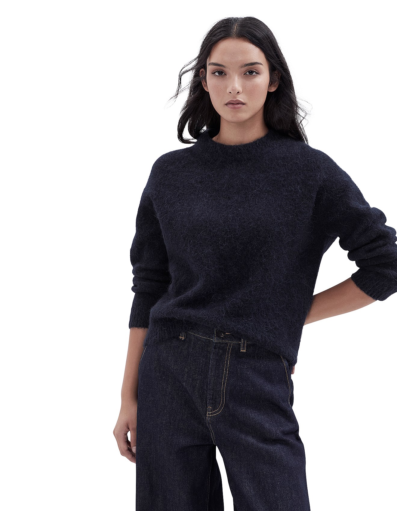 Unison Lofty Crew Neck Knit | David Jones