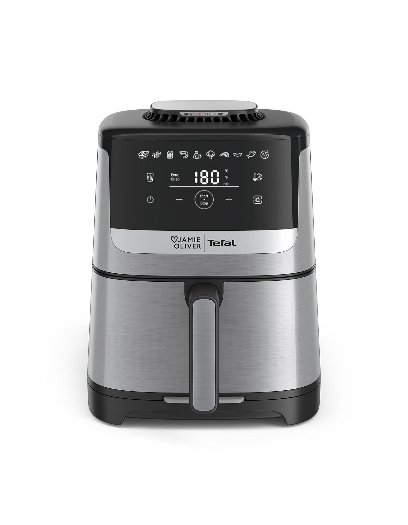 Tefal Ey55jd Easy Fry Silence & Grill 5l Xl Air Fryer | David Jones
