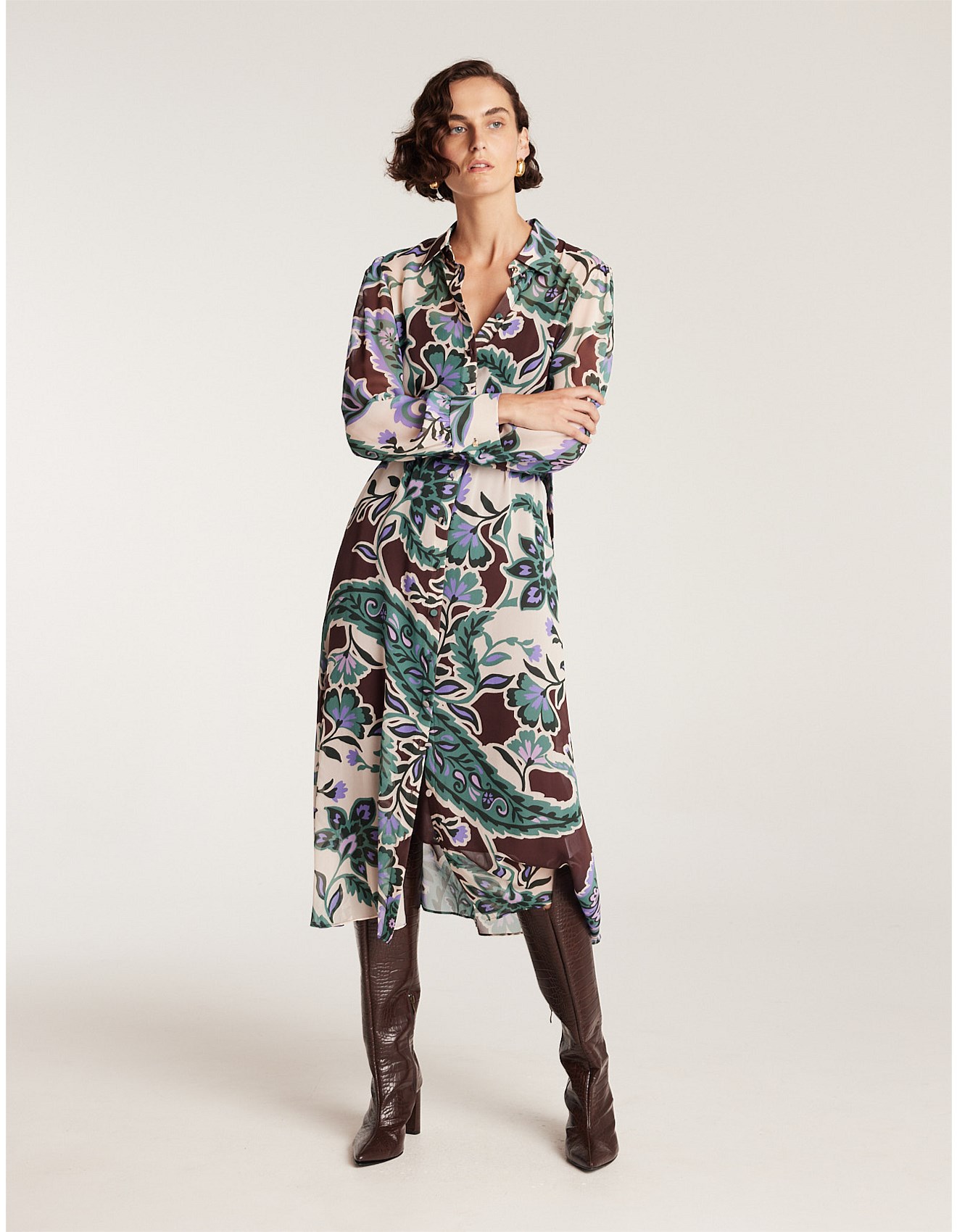 Perri Cutten Ines Silk Shirtmaker | David Jones