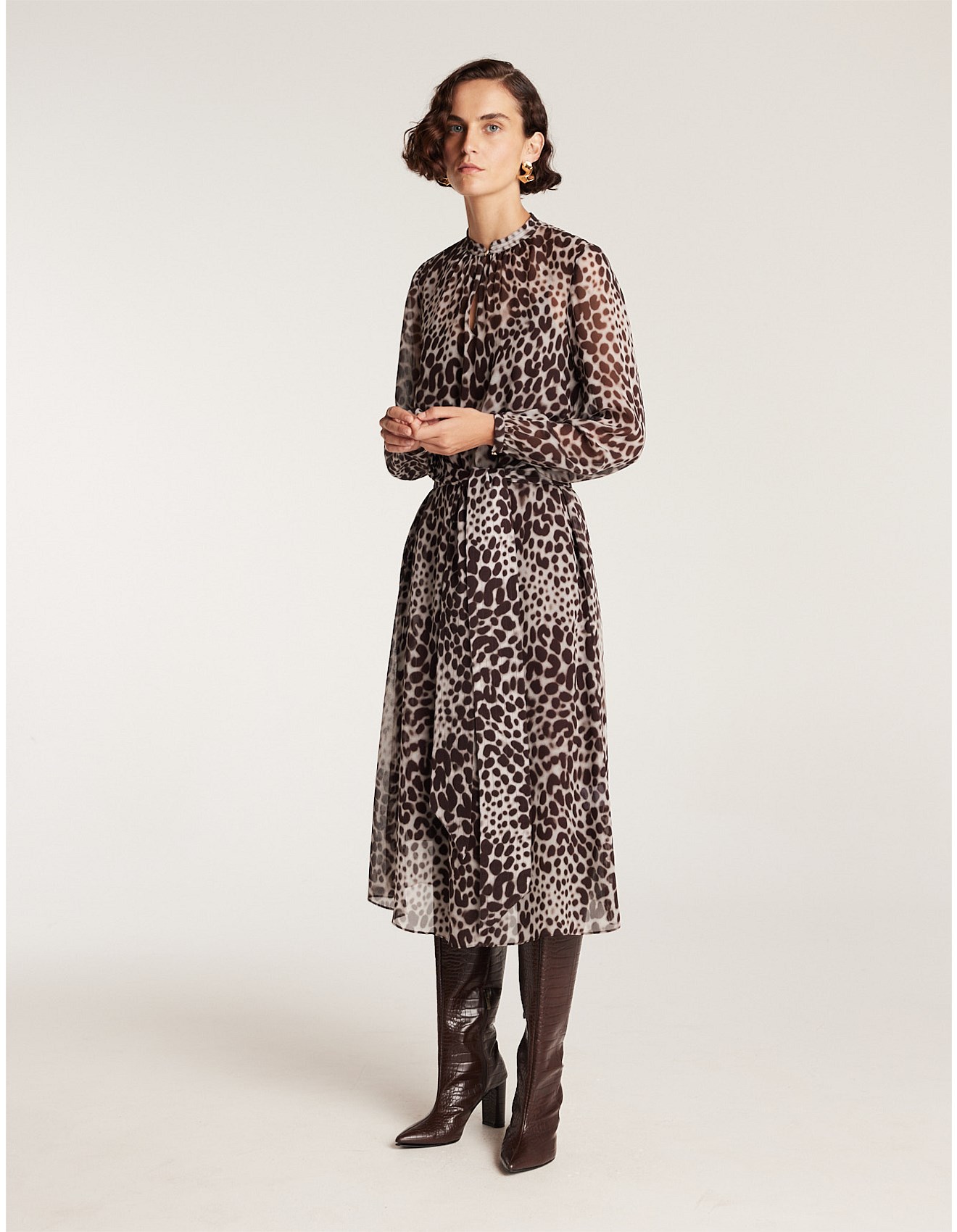 Perri Cutten Giulia Silk Dress | David Jones