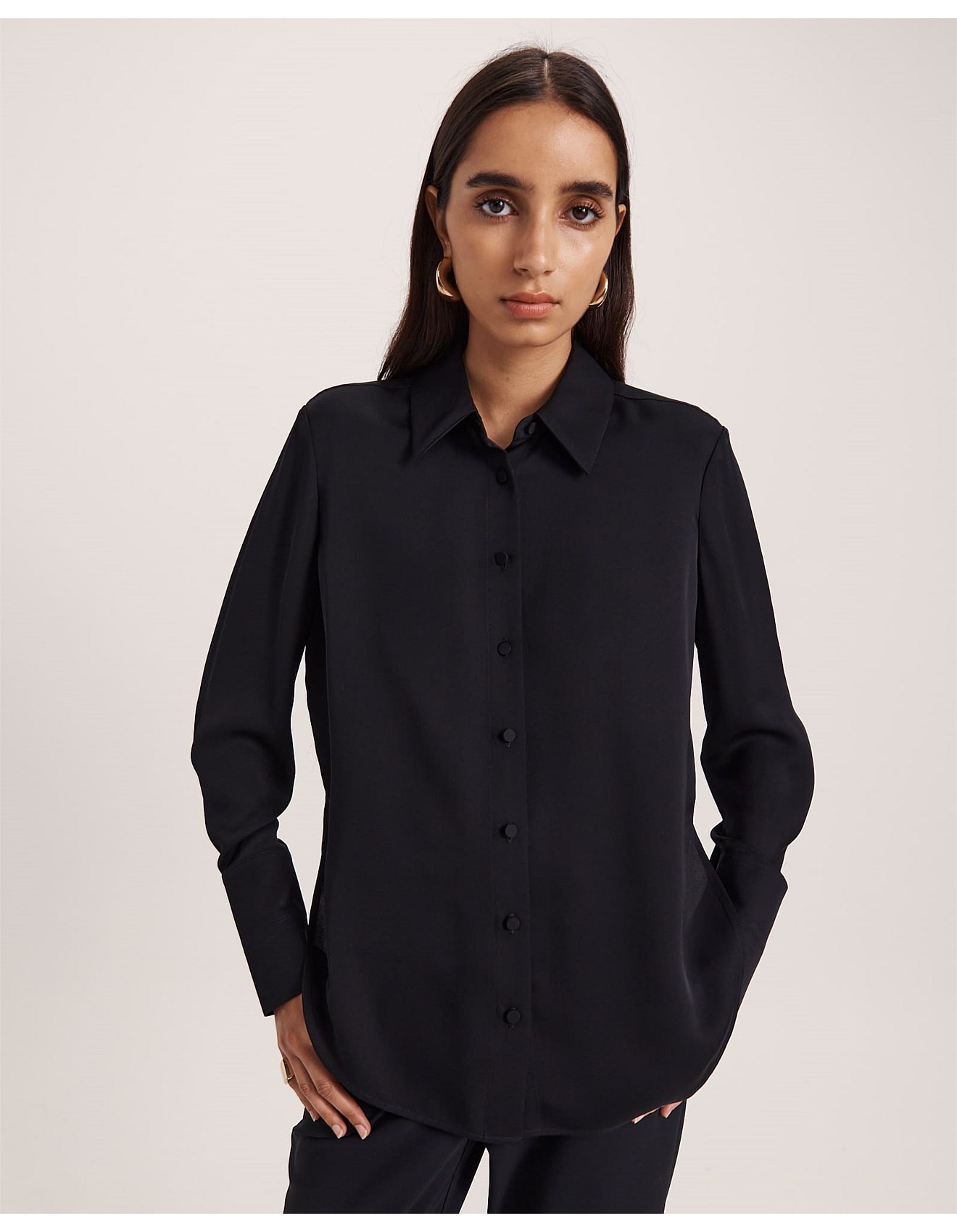 Saba Sam Silk Classic Shirt | David Jones