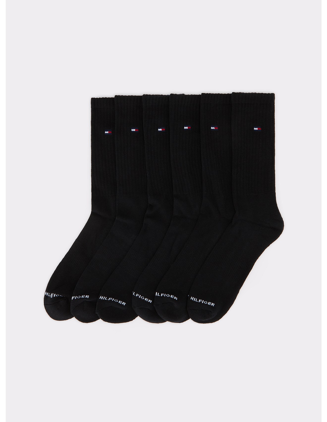 Tommy Hilfiger 6-pack Athletic Crew Socks | David Jones