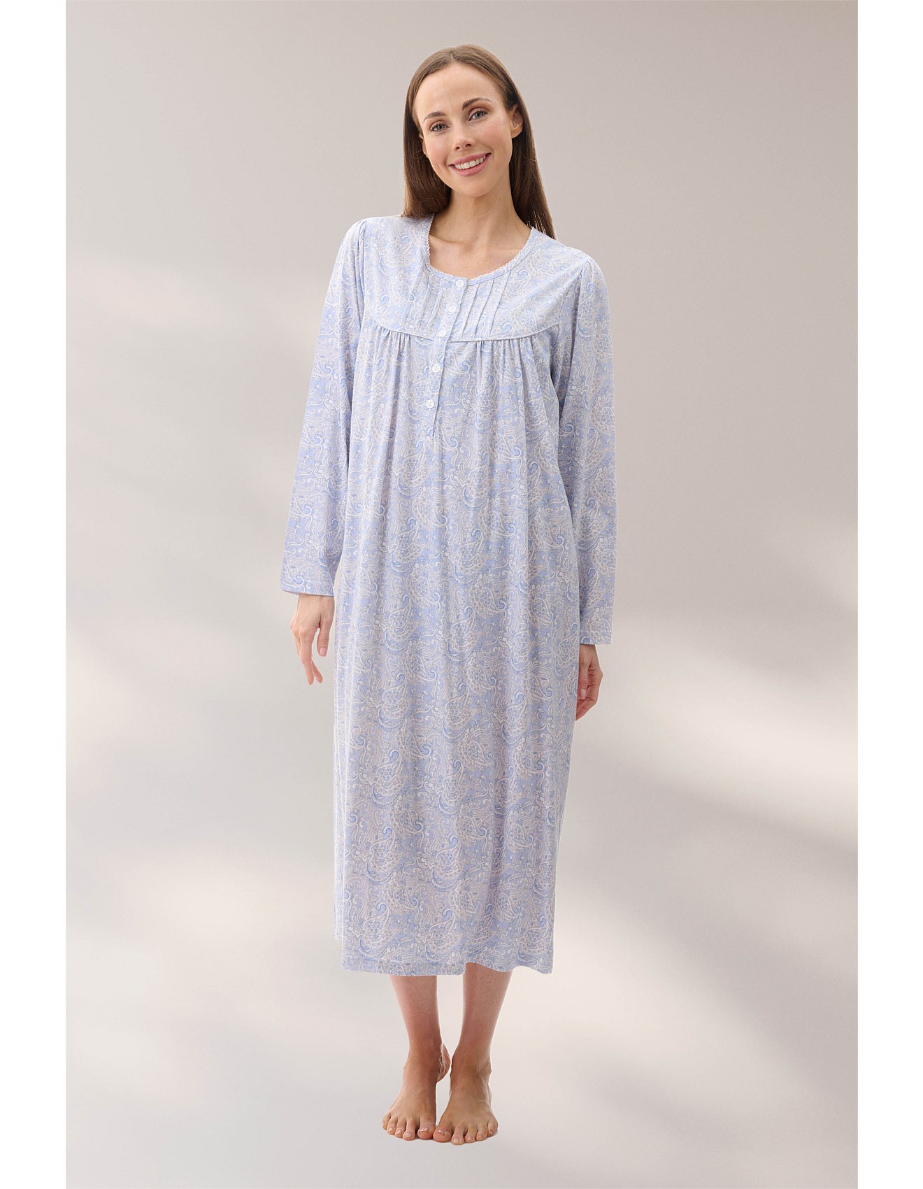 Givoni Allegra Mid Length Nightie | David Jones
