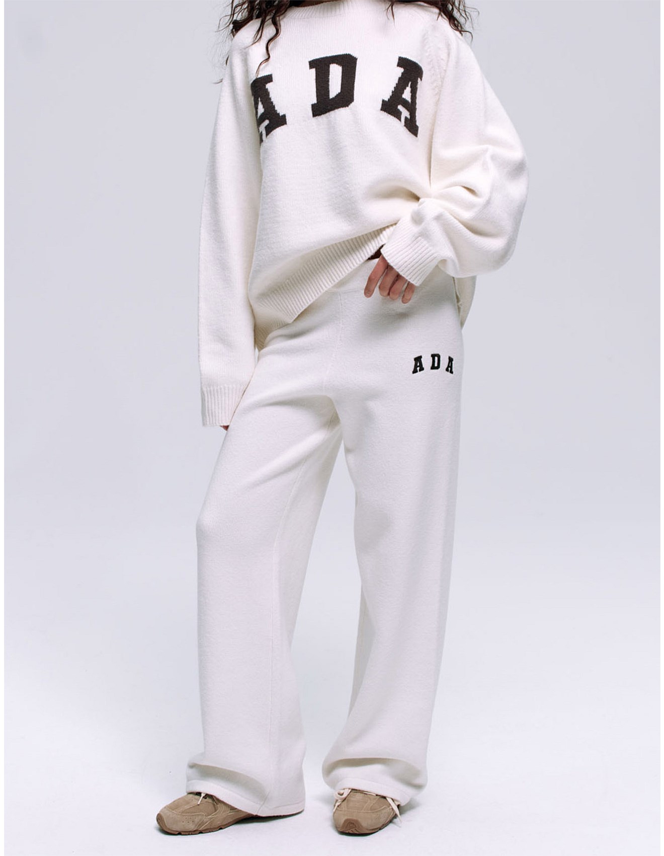 Adanola Ada Knit Straight Leg Sweatpants | David Jones