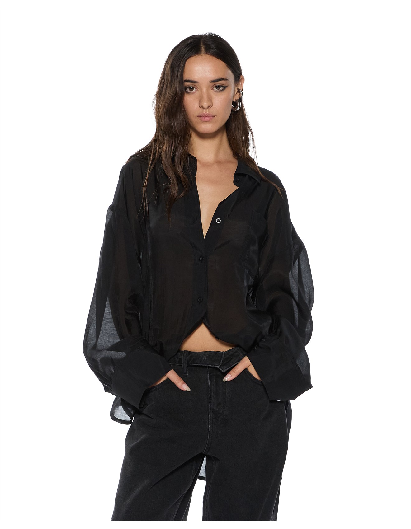 Ksubi Labels Astra Longsleeve Shirt | David Jones