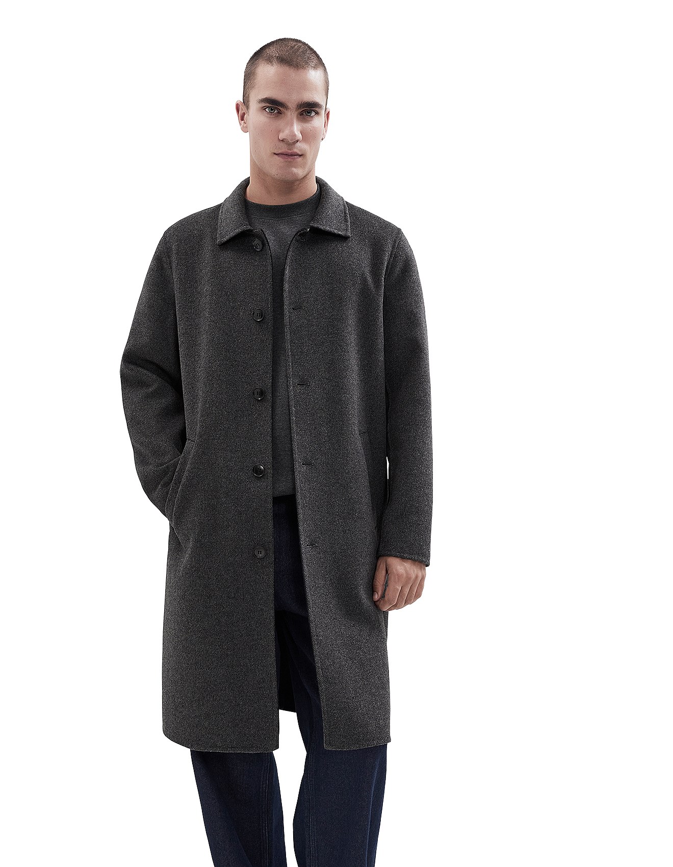 Unison Wool Blend Overcoat | David Jones