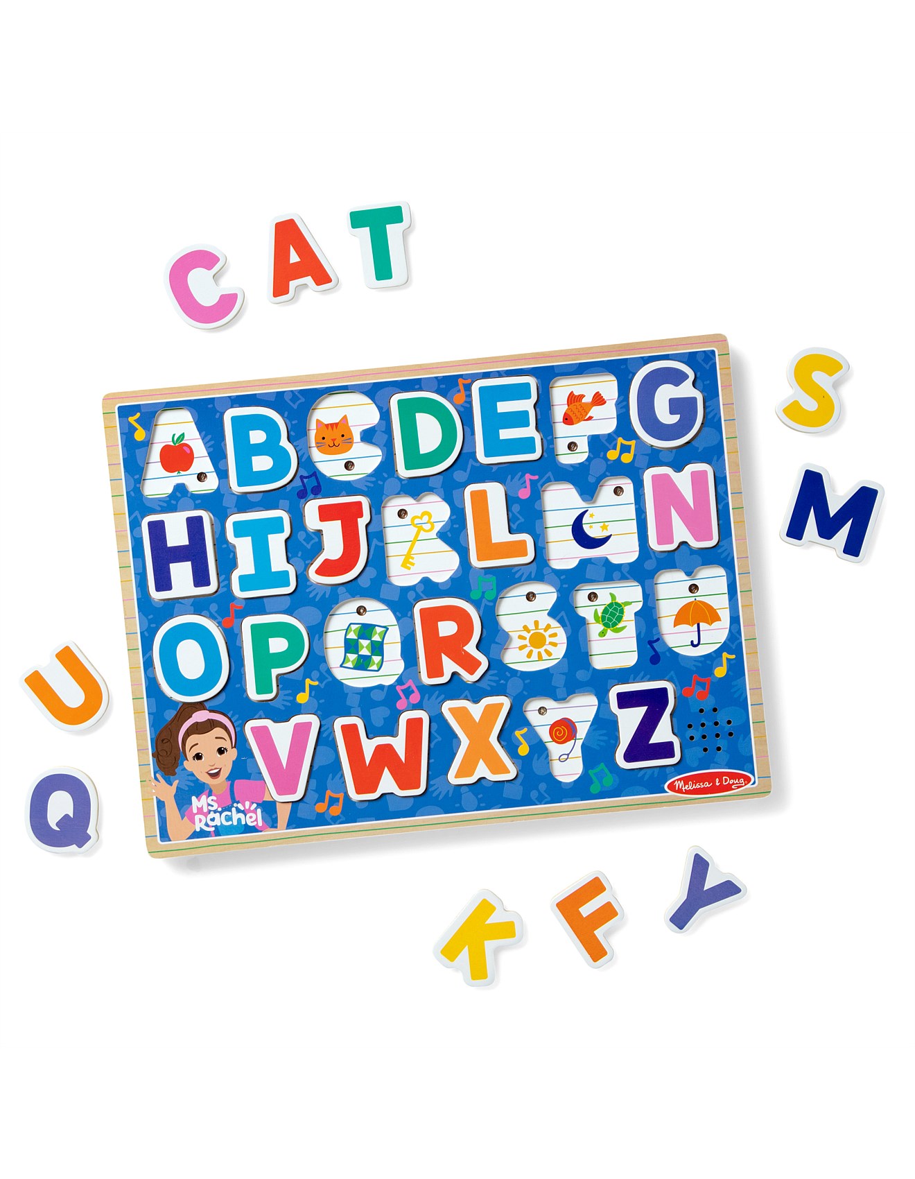Melissa & Doug Ms. Rachel Alphabet Phonics Puzzle | David Jones