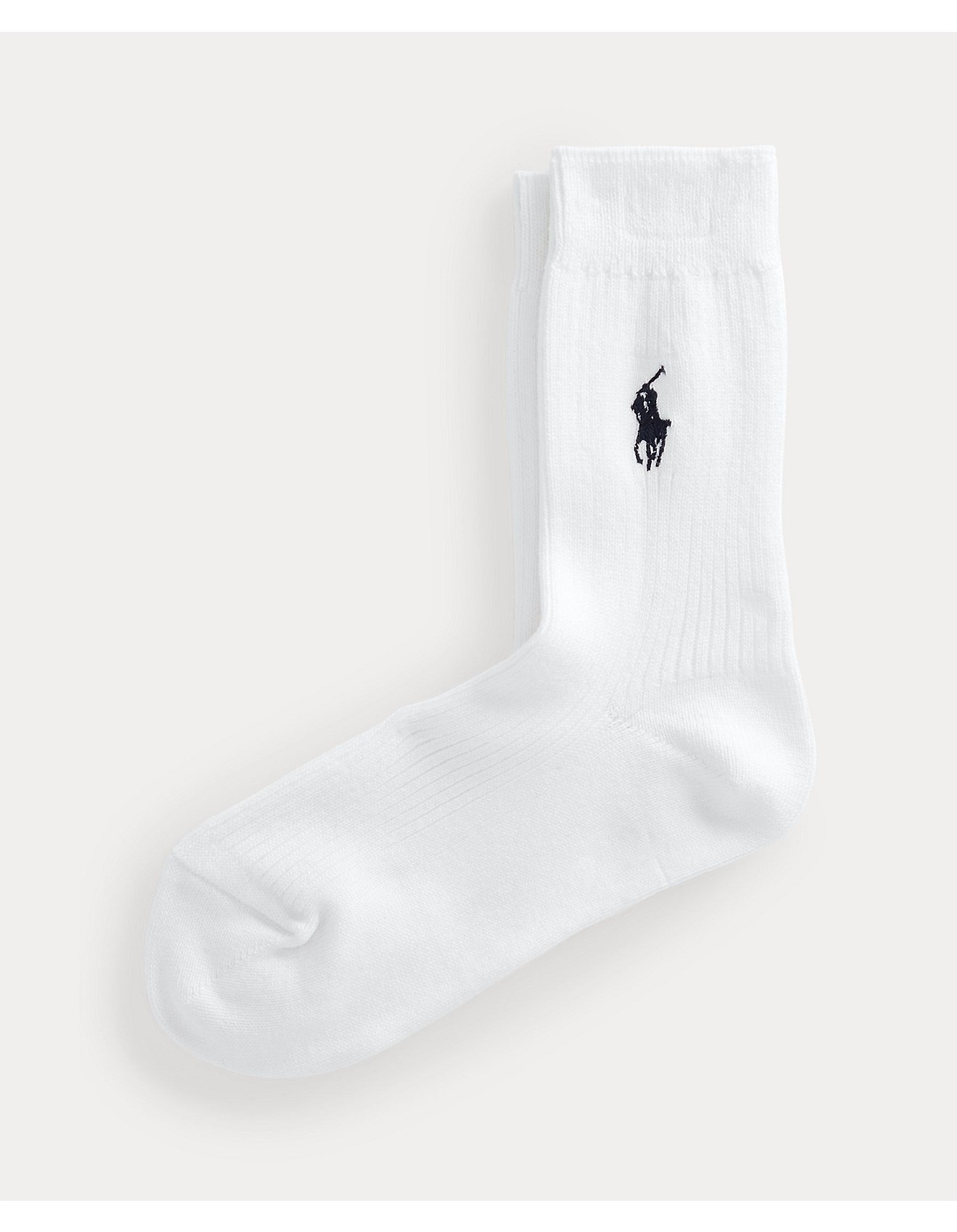 Polo Ralph Lauren Ribbed Cotton-blend Crew Boy Sock | David Jones