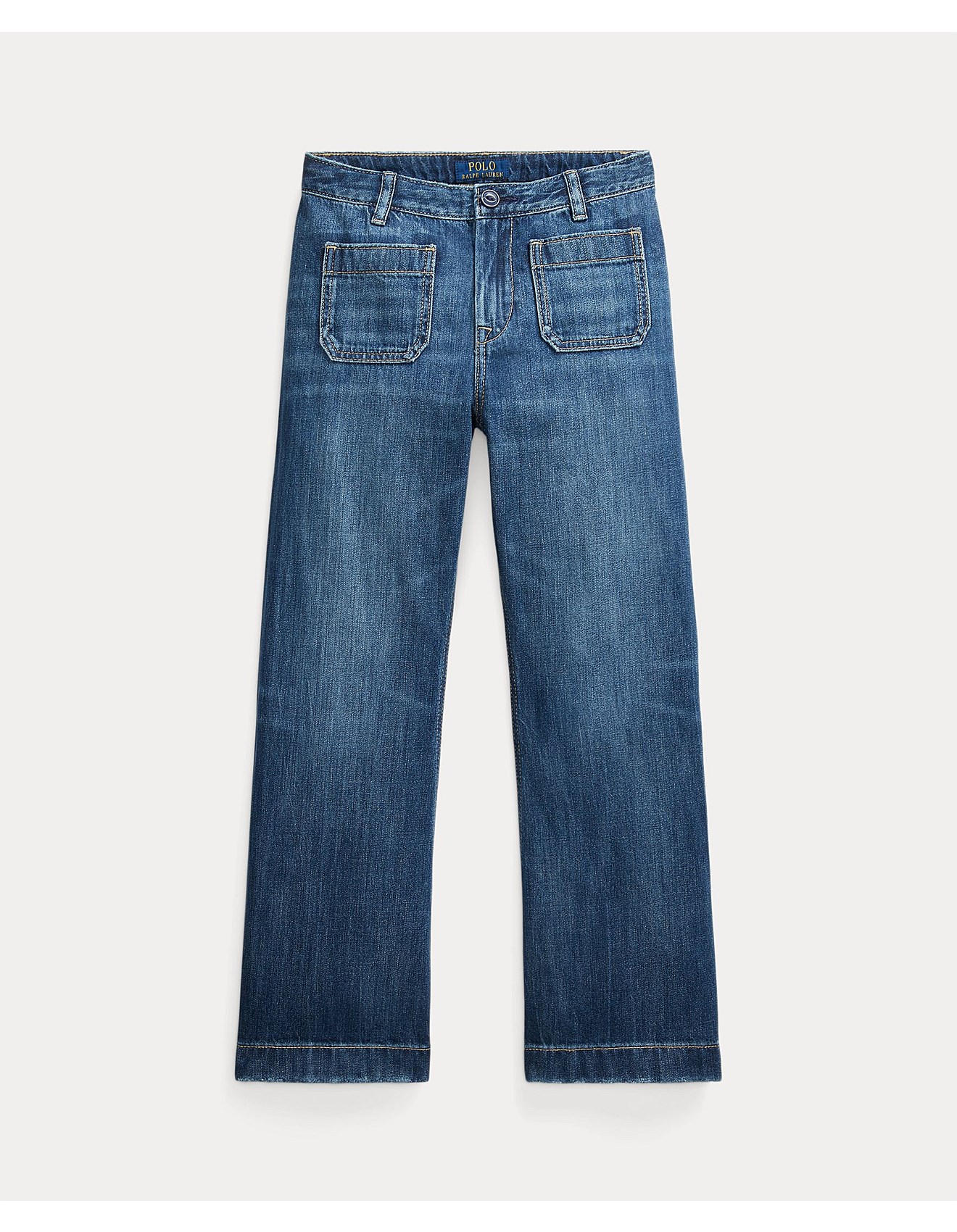 Polo Ralph Lauren Kids Logo Wide-leg Jean (8-16 Years) | David Jones