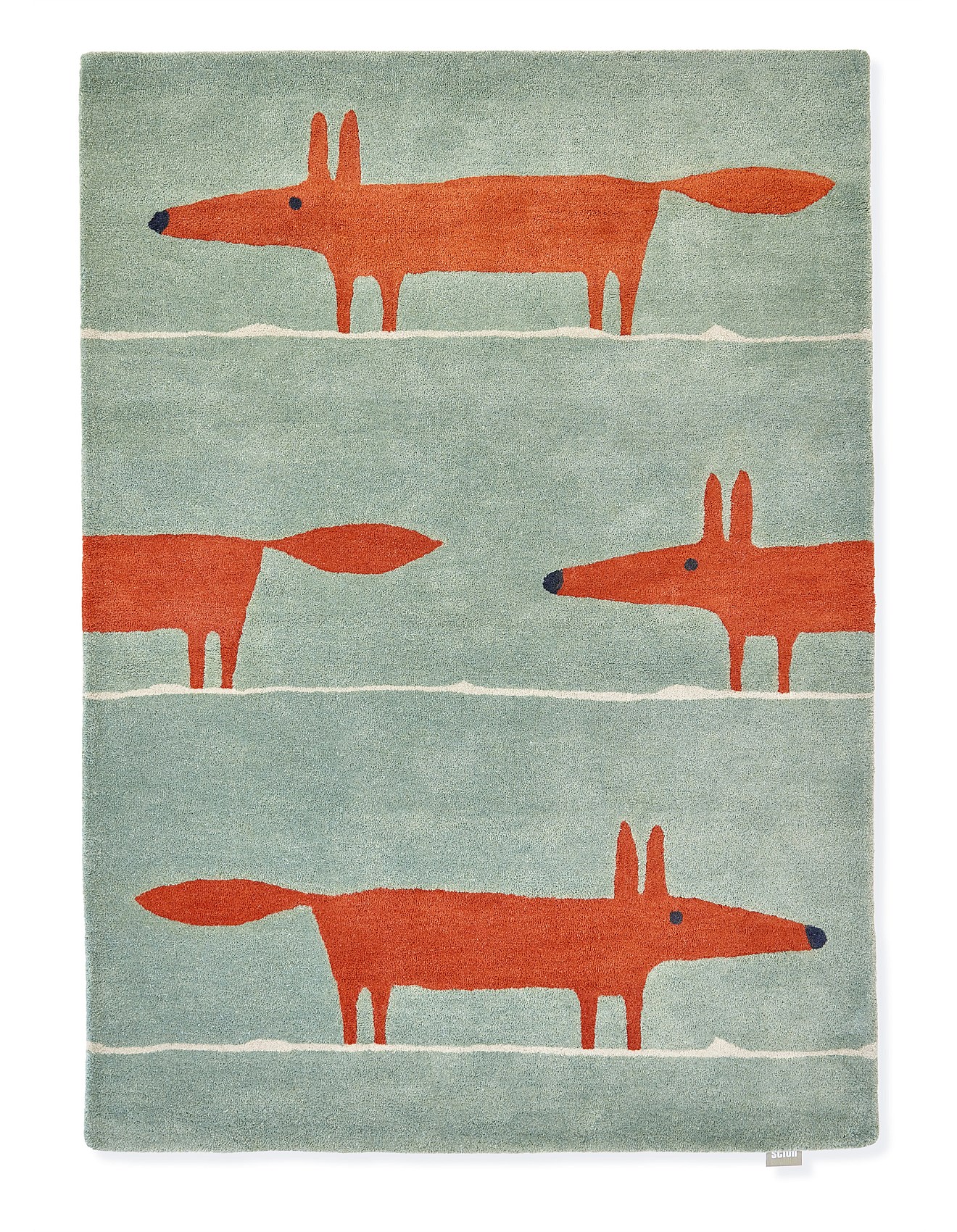 Scion Mr-fox-mint Poppy Rug | David Jones