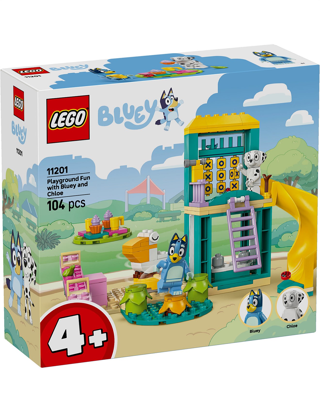 Lego Lego Bluey Playground Fun With Bluey and Chloe 11201 | David Jones
