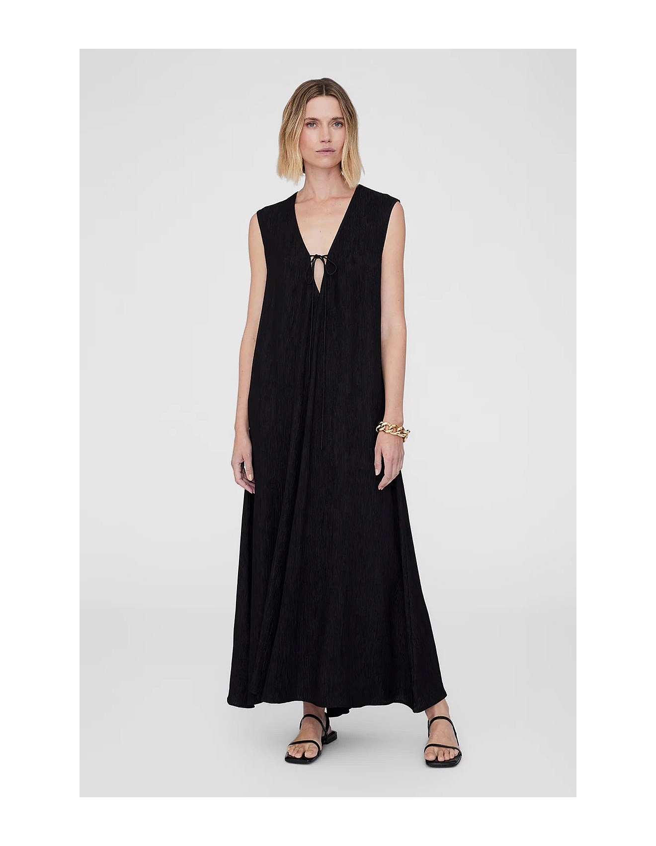 Anine Bing Constance Vneck Swing Maxi Dress | David Jones