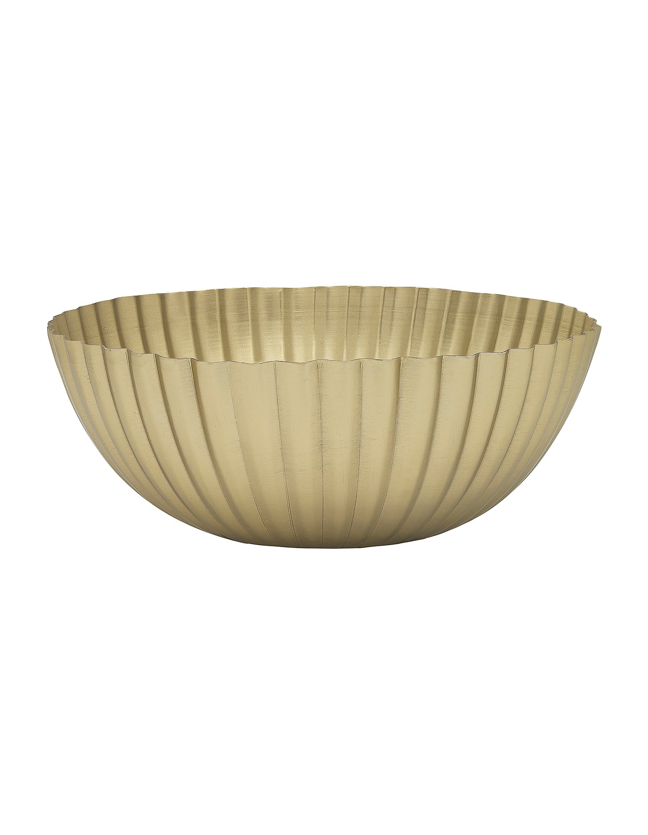 Ecology Ingot Fluted Bowl 22cm Gold | David Jones