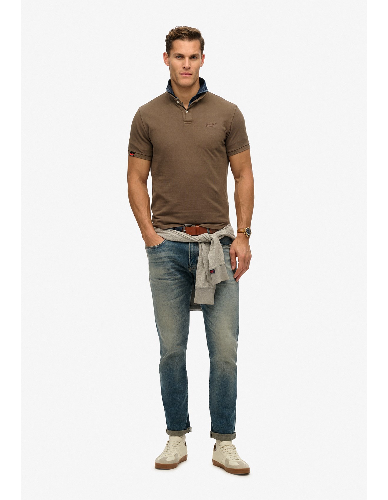 Superdry Vint Destroy Polo | David Jones