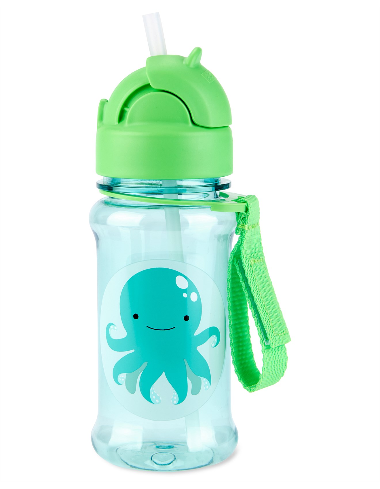 Skip Hop Oslo Octopus Zoo Tritan Renew Straw Bottle | David Jones