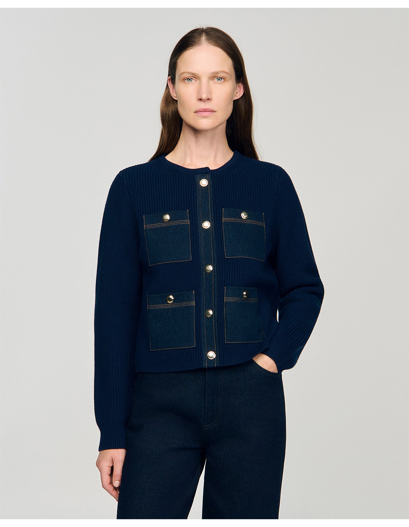 Sandro Paris Alexandre Cardi-coat | David Jones