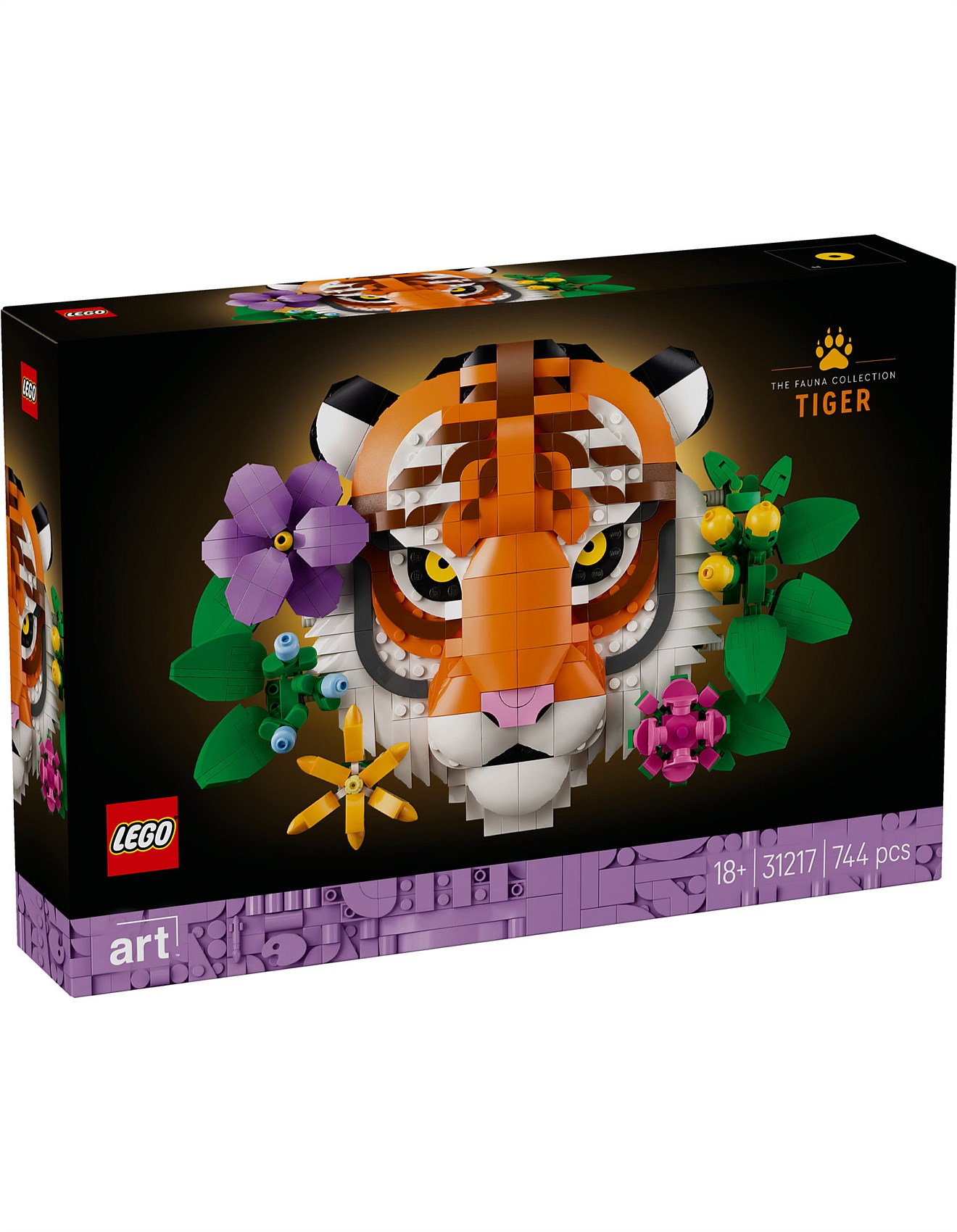 Lego Lego Art the Fauna Collection -Tiger 31217 | David Jones