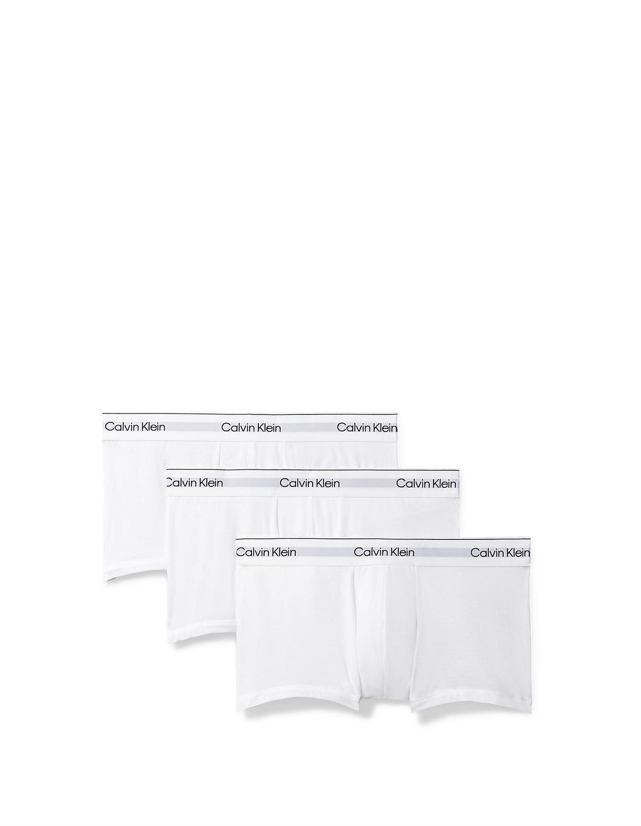 Calvin Klein Low Rise Trunk 3 Pack | David Jones