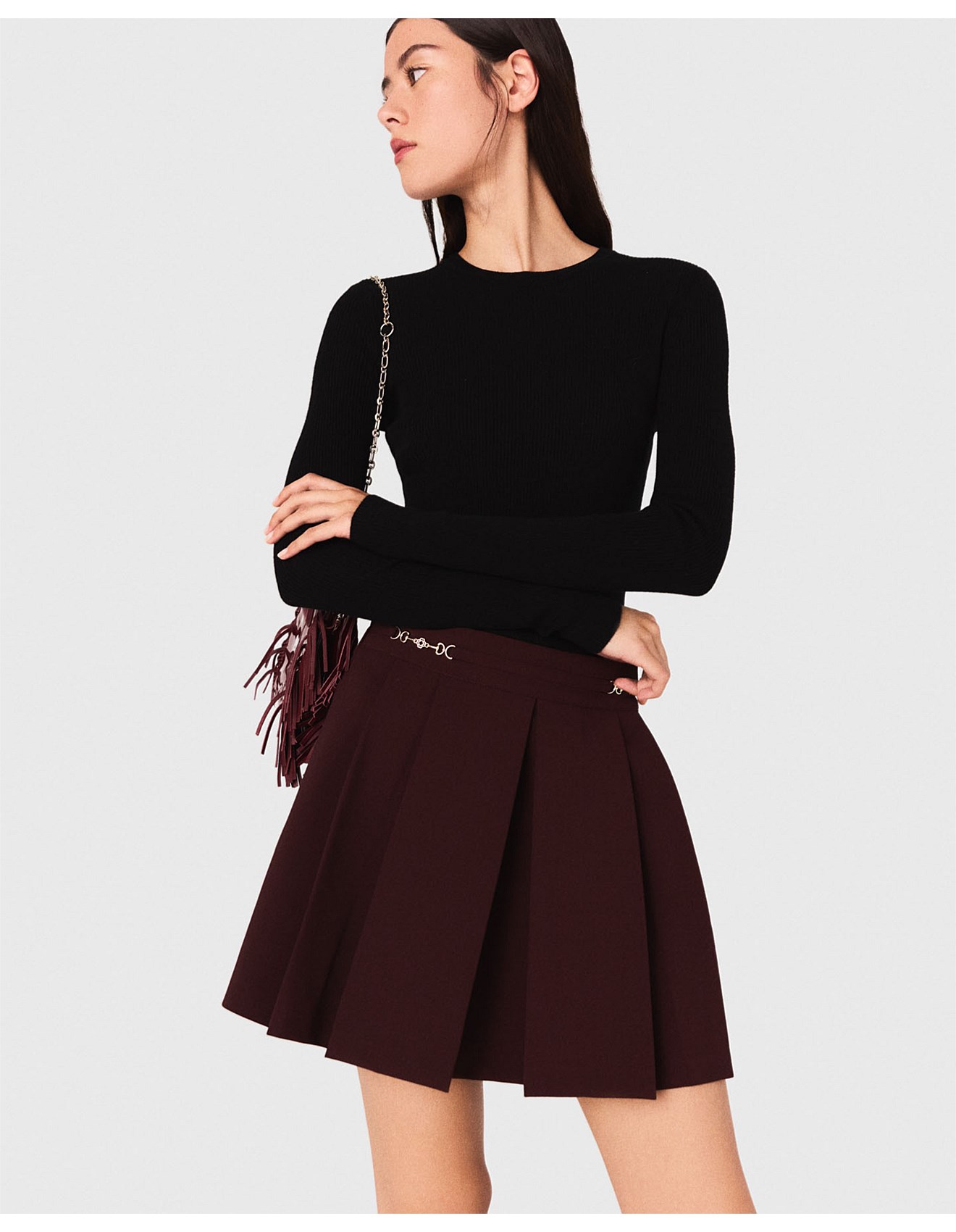 Maje Jordeau Skirt | David Jones