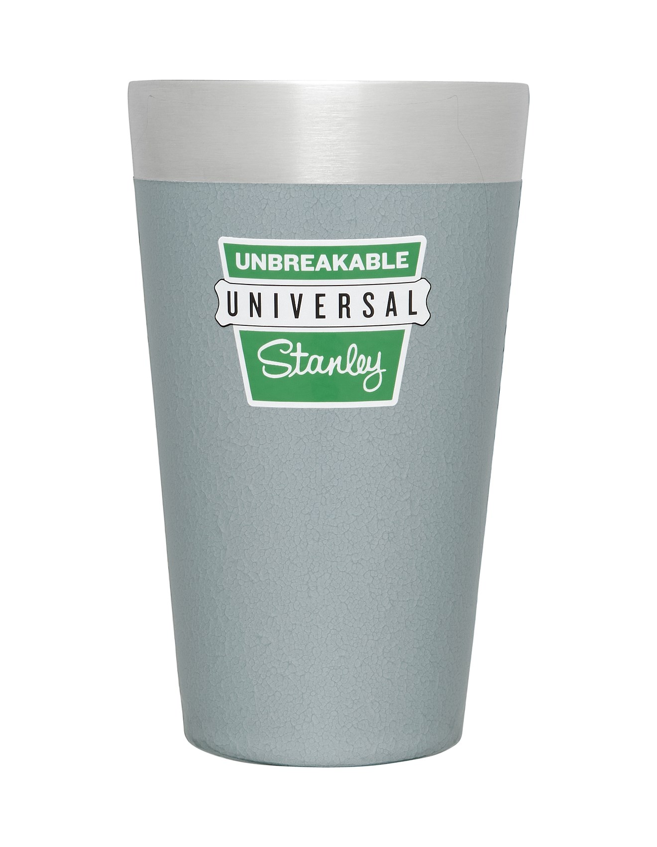 Stanley Milestones Vacuum Pint 16oz 1960 Hammertone Silver | David Jones