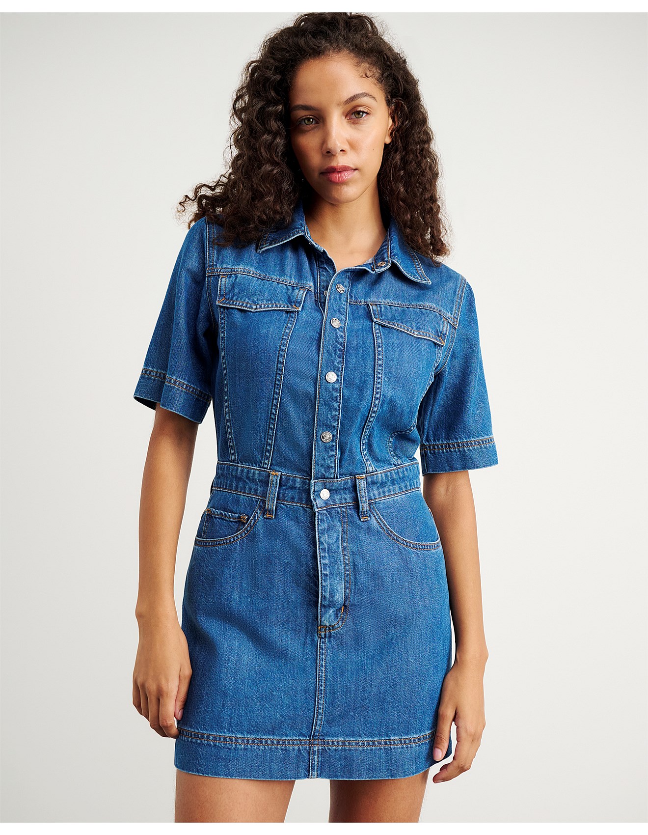 Denim Dresses: Shop Denim Dresses & More | David Jones