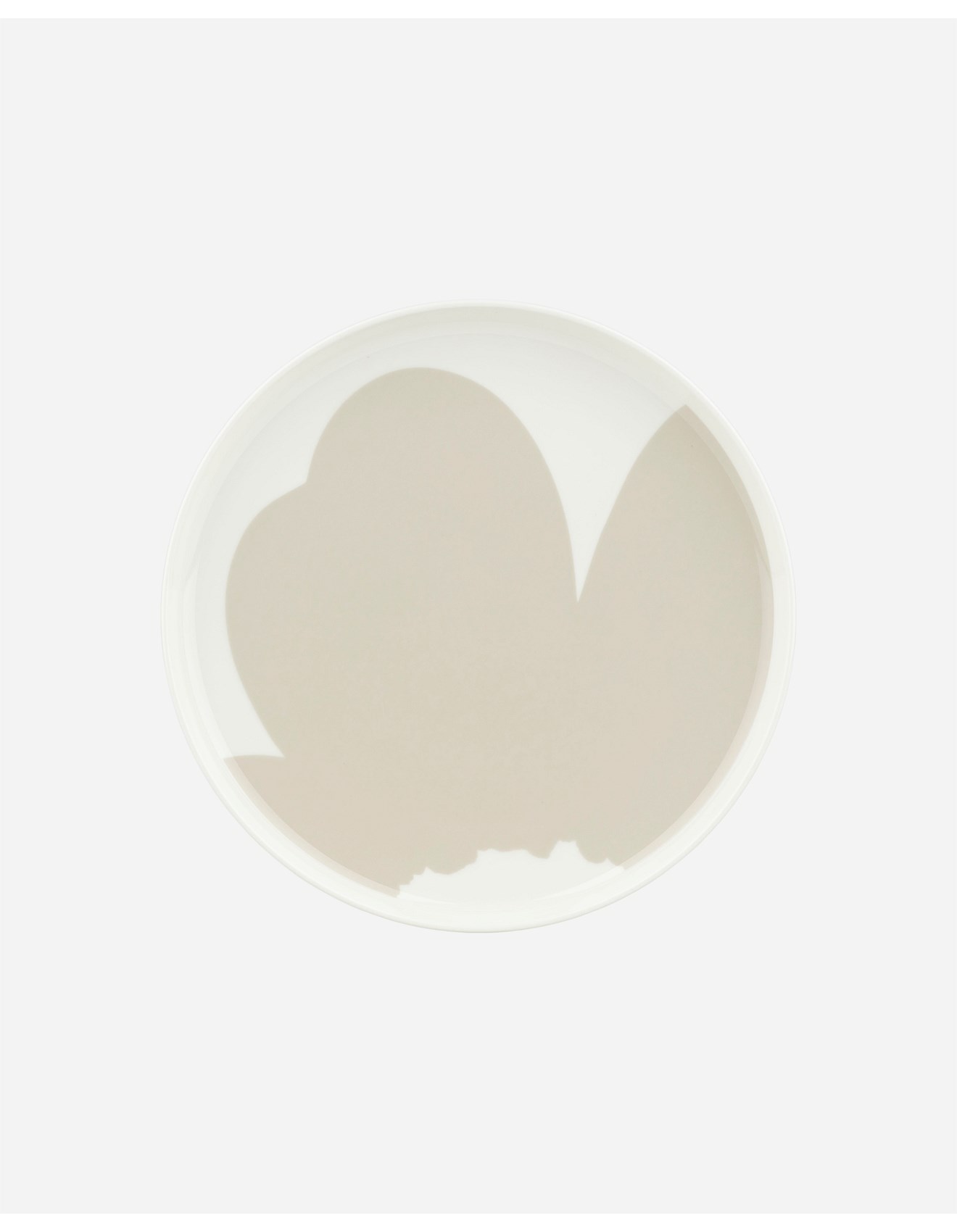 Marimekko Oiva Iso Unikko Plate Straw 25cm | David Jones