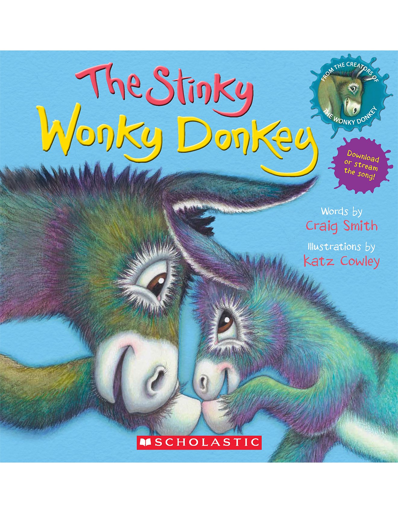 Scholastic the Stinky Wonky Donkey Board Book | David Jones