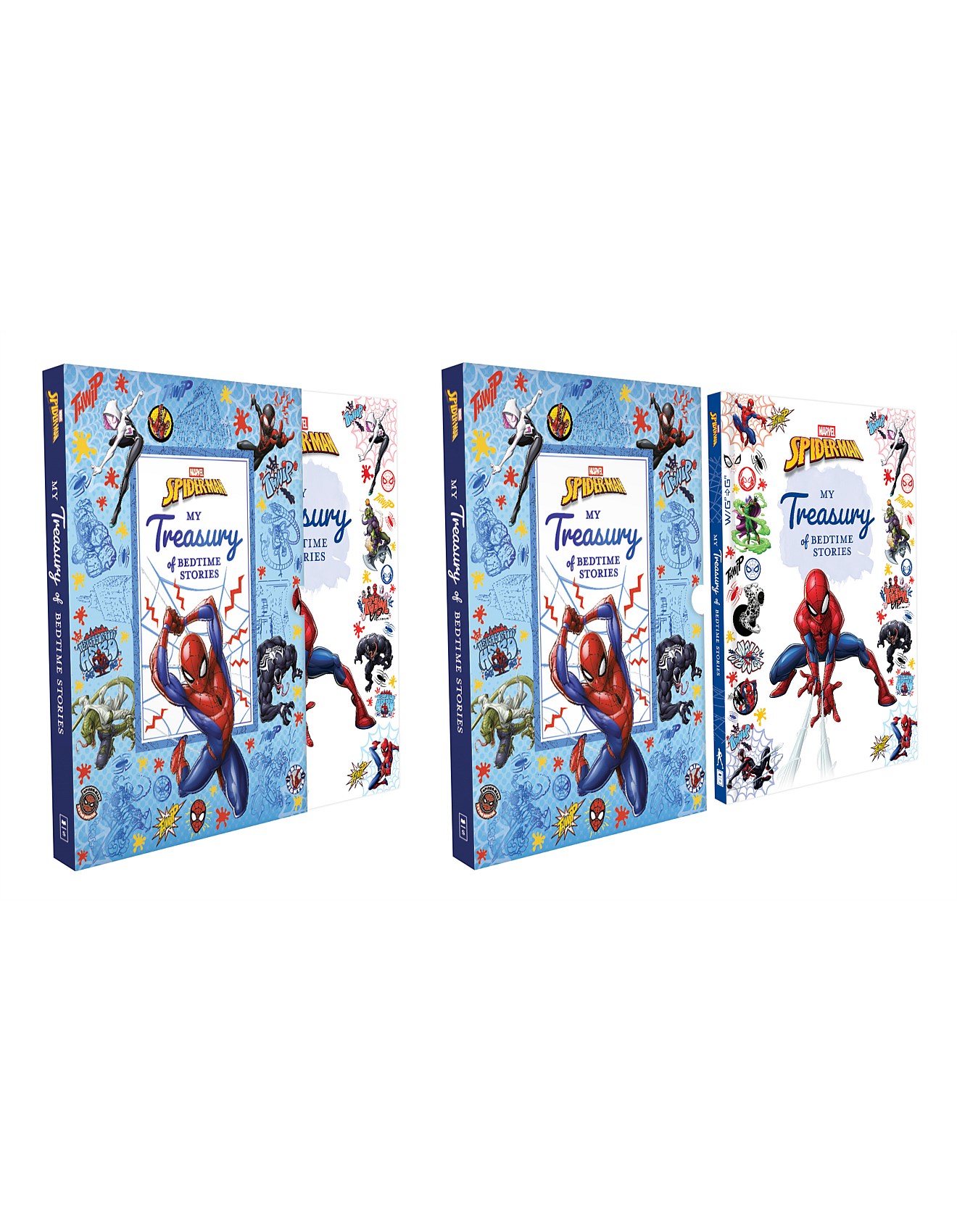 Scholastic Spider-man: My Deluxe Treasury Of Bedtime Stories (marvel ...