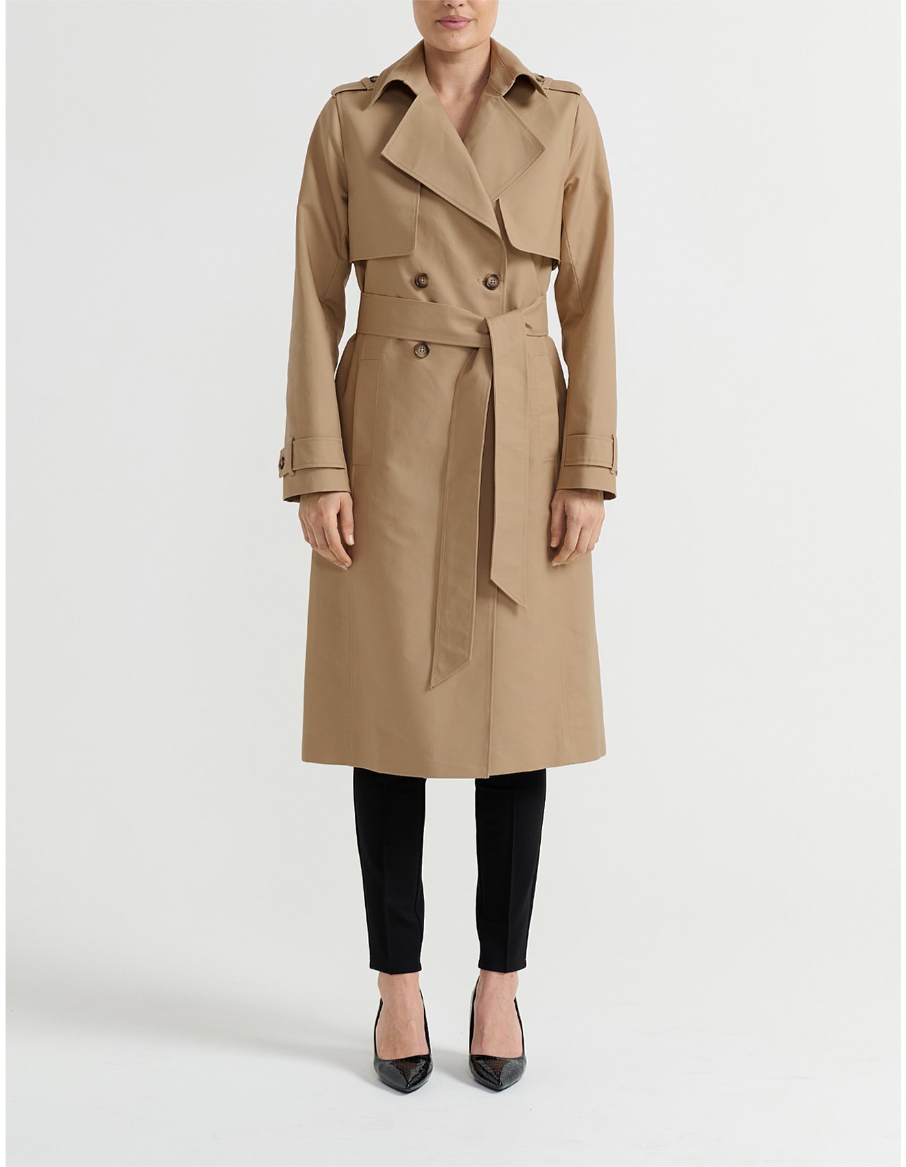 David Jones Collection Belted Trench | David Jones