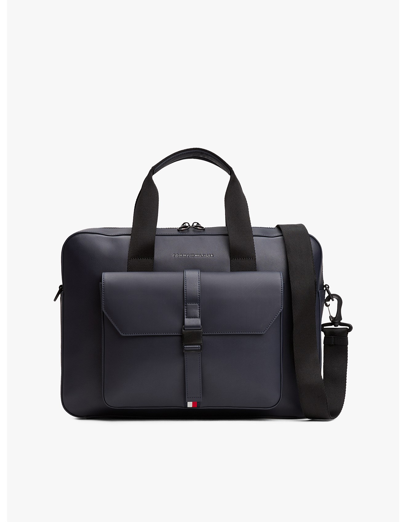 Tommy Hilfiger Foundation Computer Bag Navy | David Jones