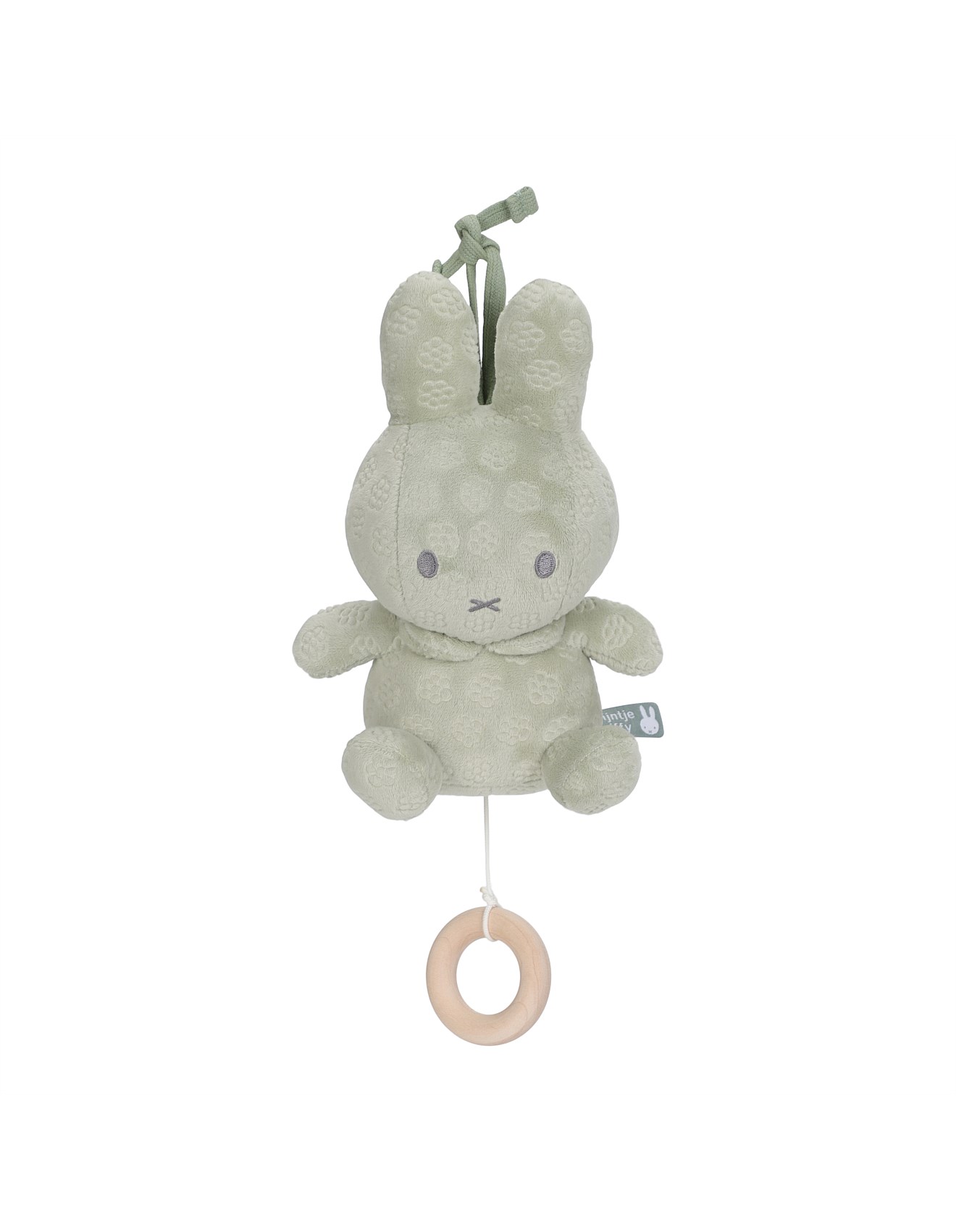 Miffy Plush Miffy Green Flower Music Box | David Jones