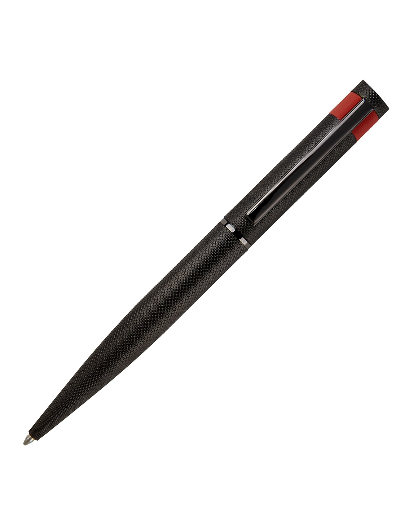 Boss Ballpoint Pen Loop Diamond Black | David Jones