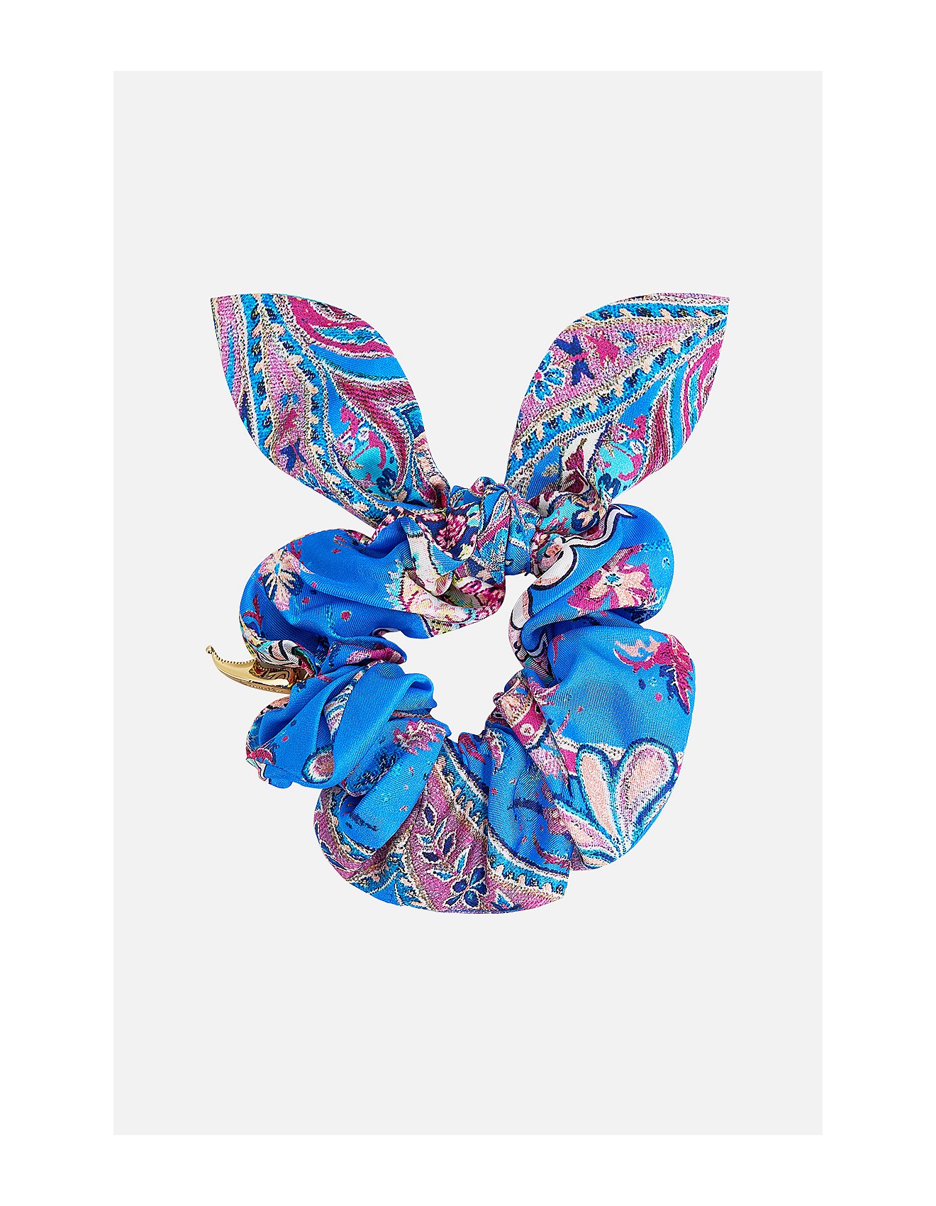 Camilla Scrunchie With Tie and Charm | David Jones
