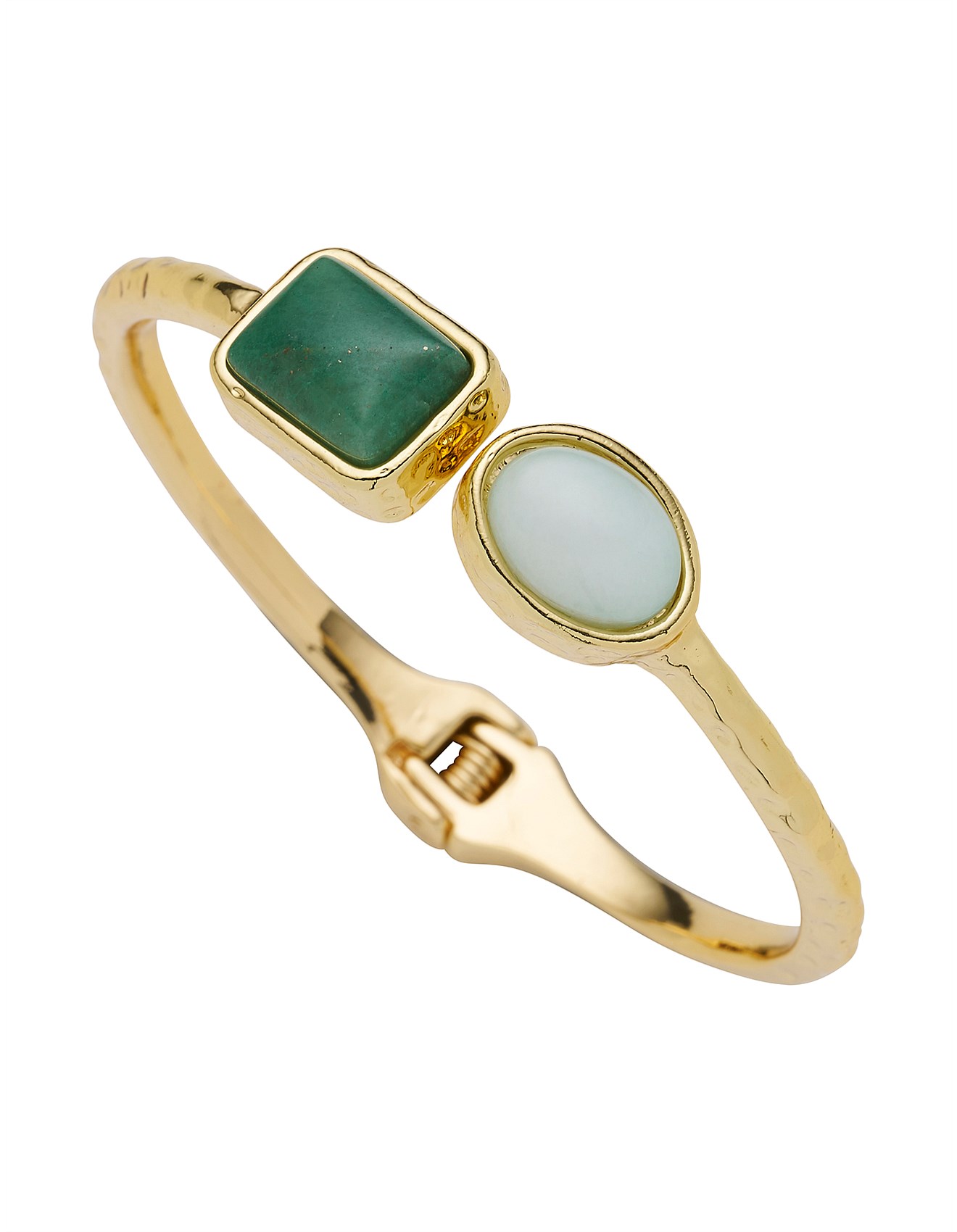 David Jones Natural Duo Stone Bangle | David Jones