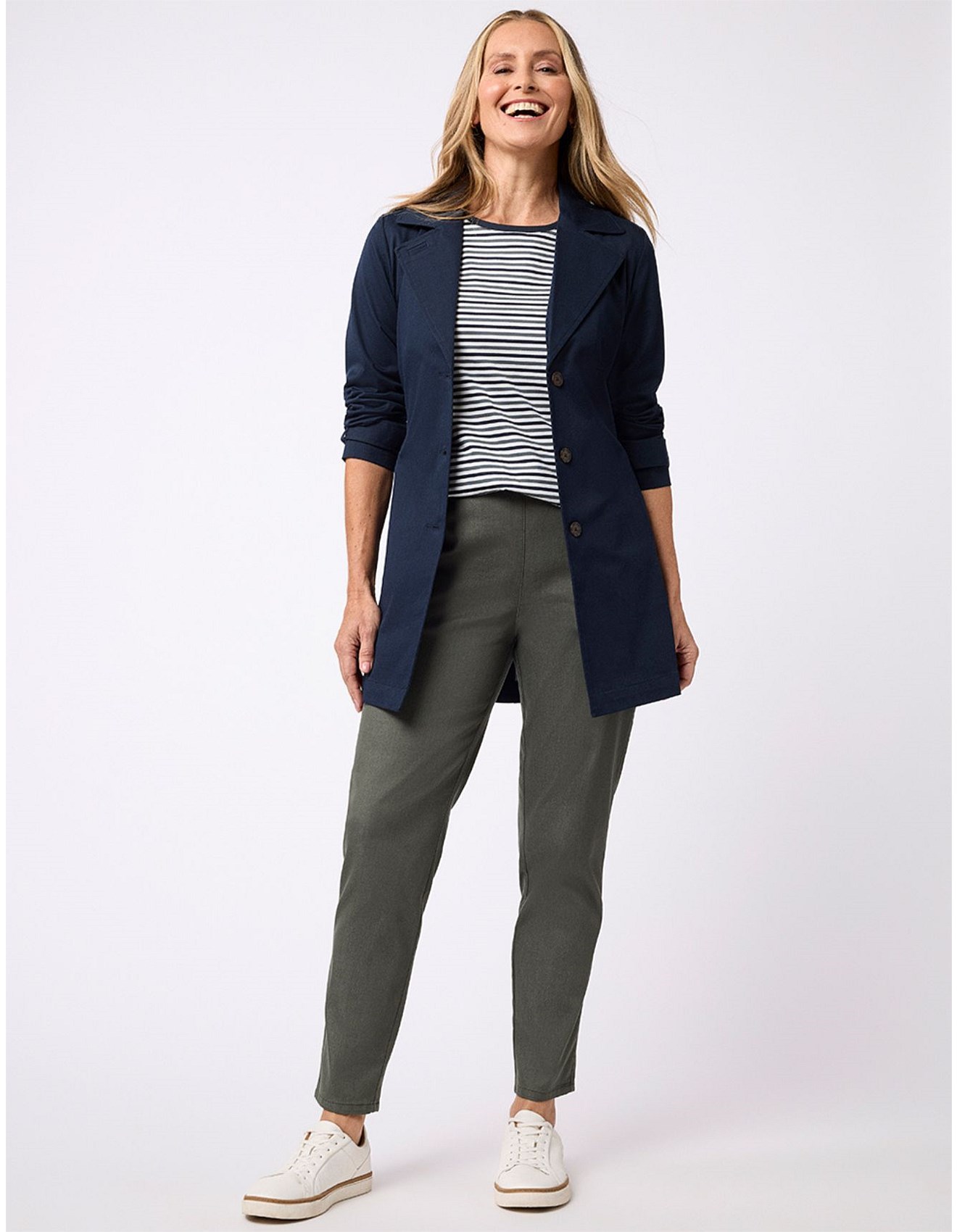 Black Pepper Taren Trench Jacket | David Jones