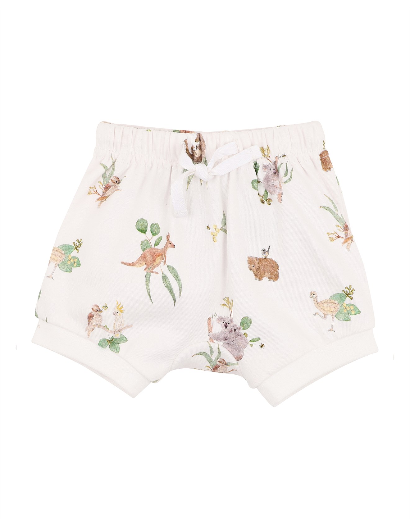 Bebe By Minihaha Australiana Organic Shorts | David Jones