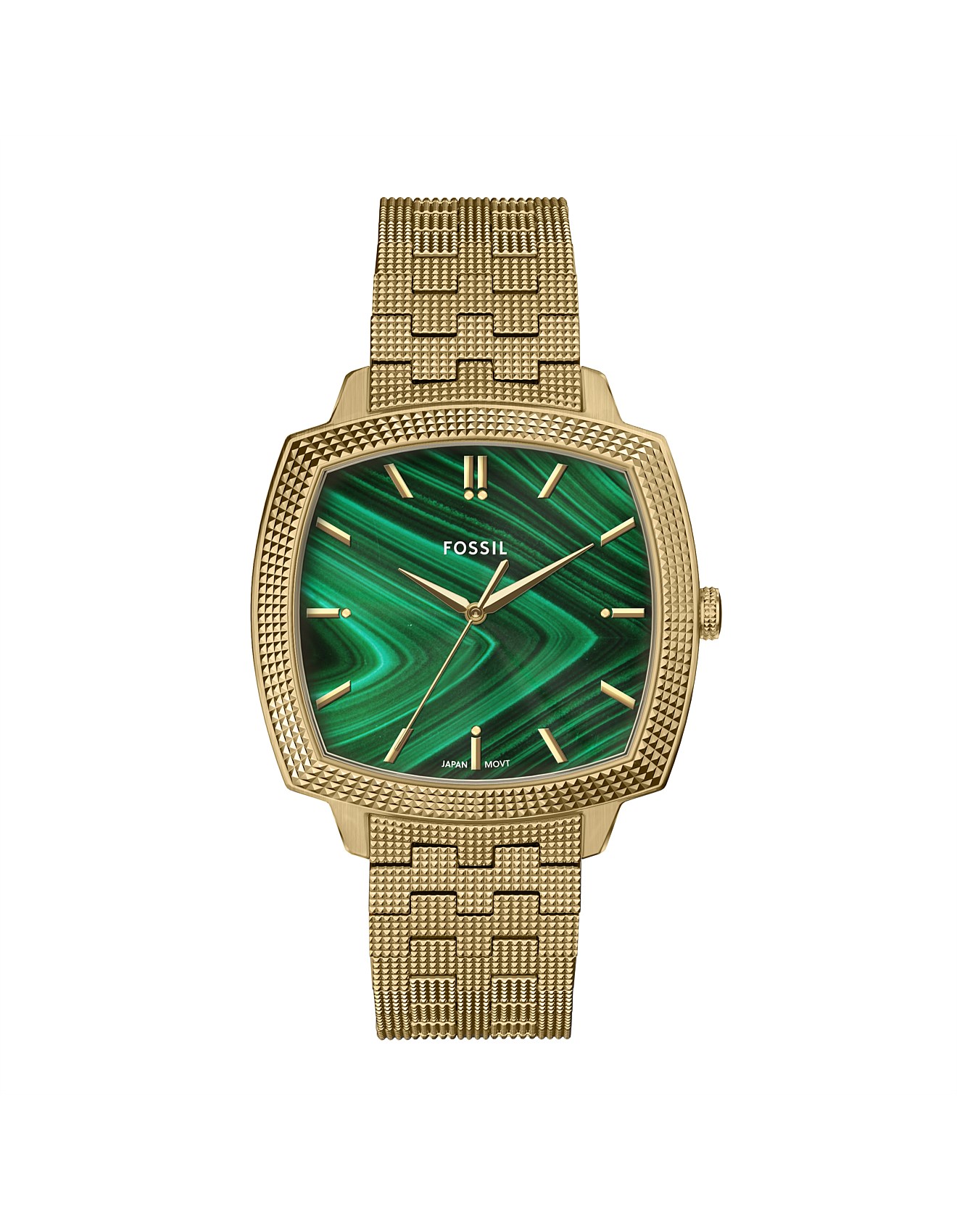 Fossil Machine Luxe Nick Jonas Analog Watches, Malachite Dial | David Jones