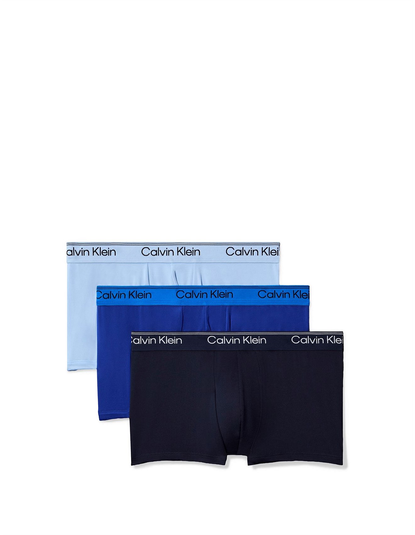 Calvin Klein Low Rise Trunk 3 Pack | David Jones