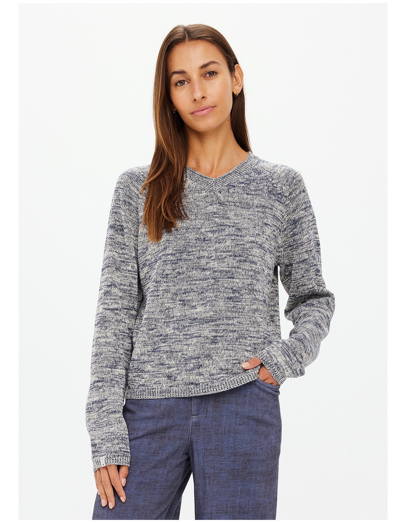 The Upside Armada Skylar V Neck Sweater | David Jones