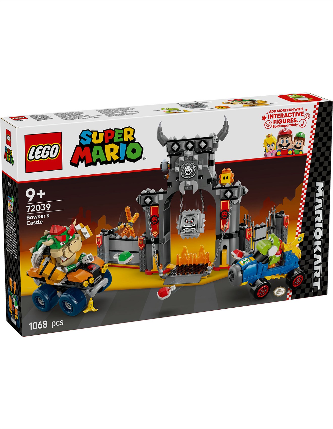 Lego Lego Super Mario Mario Kart Bowsers Castle 72039 | David Jones