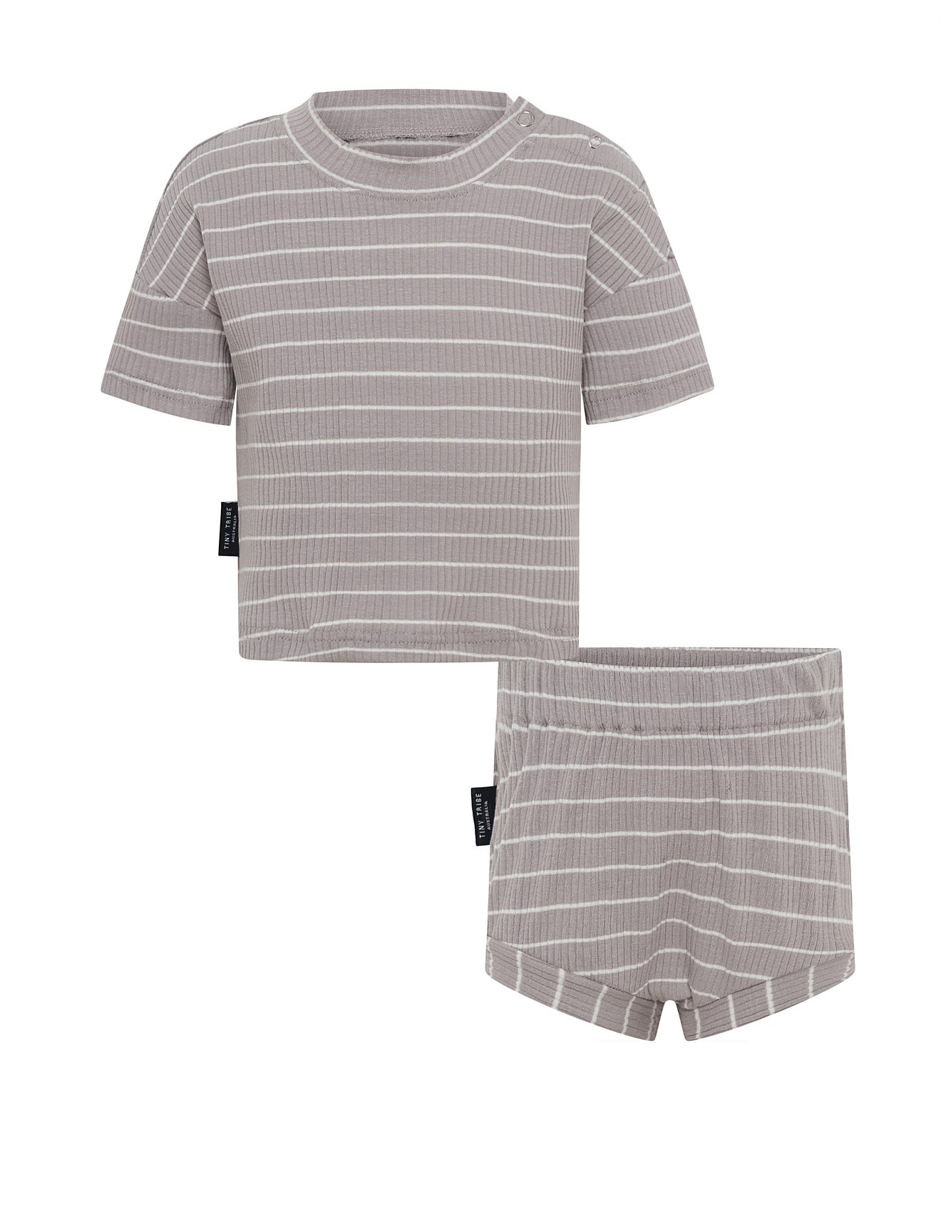 Tiny Tribe Ribb Stripe Set | David Jones